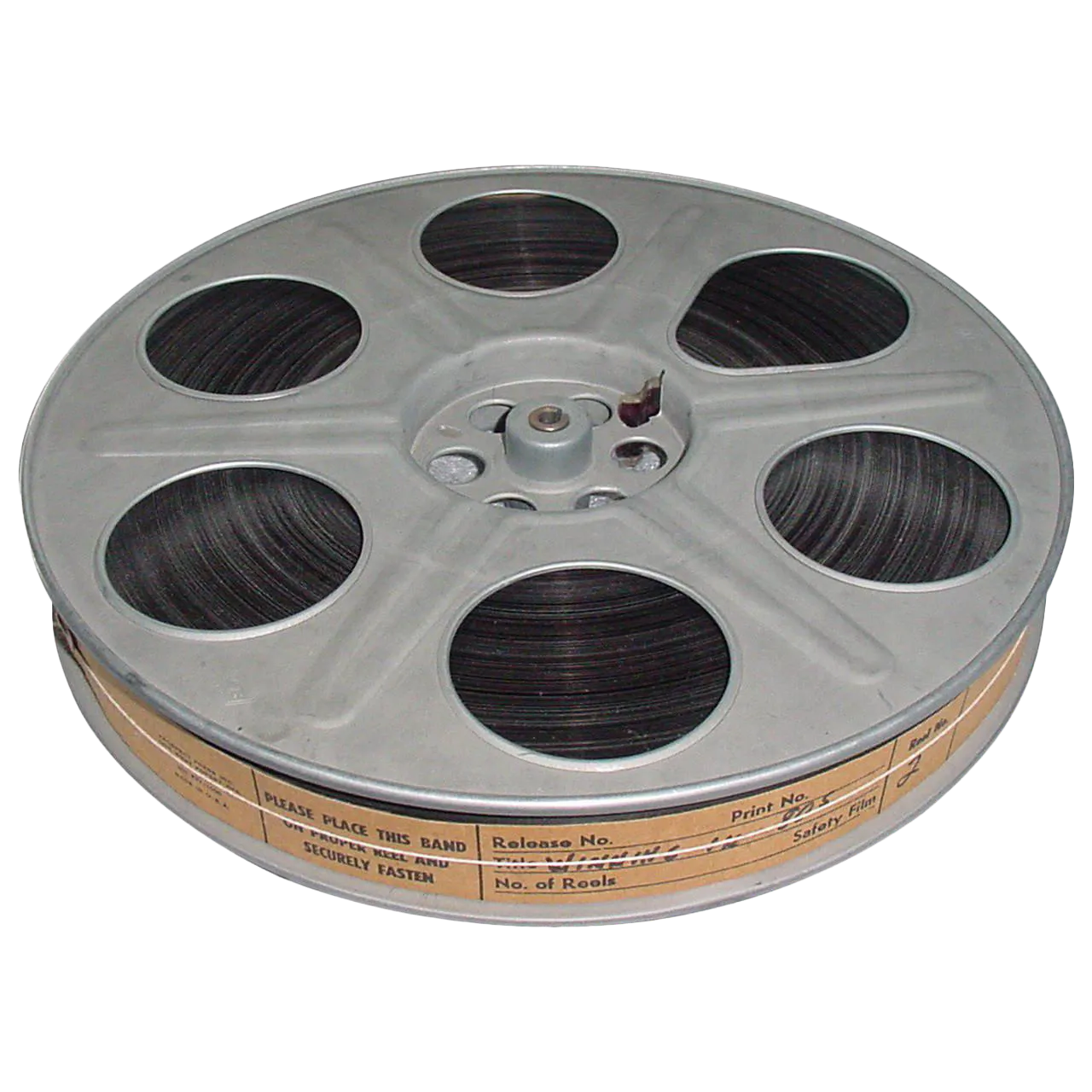 Circa Mid 20th Century 35mm Movie Reel With Sound Track. Motion Picture ...