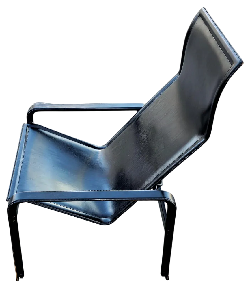 Gulf of Poets Lounge Chair attributed to Jacques Toussaint and Patrizia ...