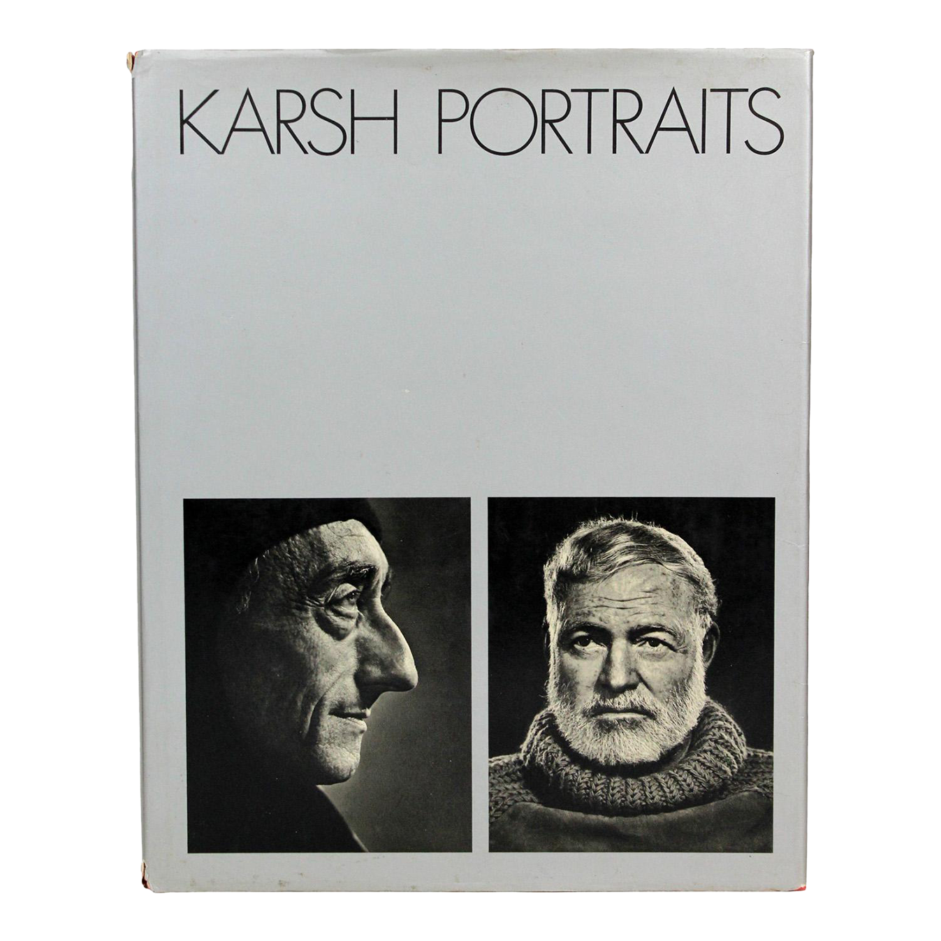 1976 Portraits by Karsh, 1st Edition Photography Book | Chairish