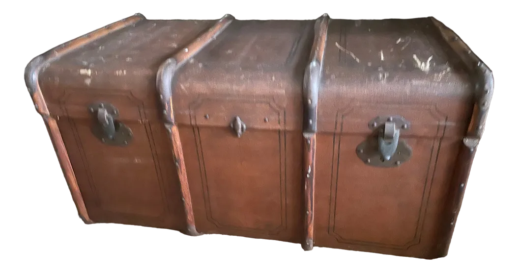 Vintage Transport Trunk, 1940s | Chairish