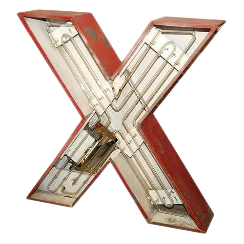 Neon "X" | Chairish
