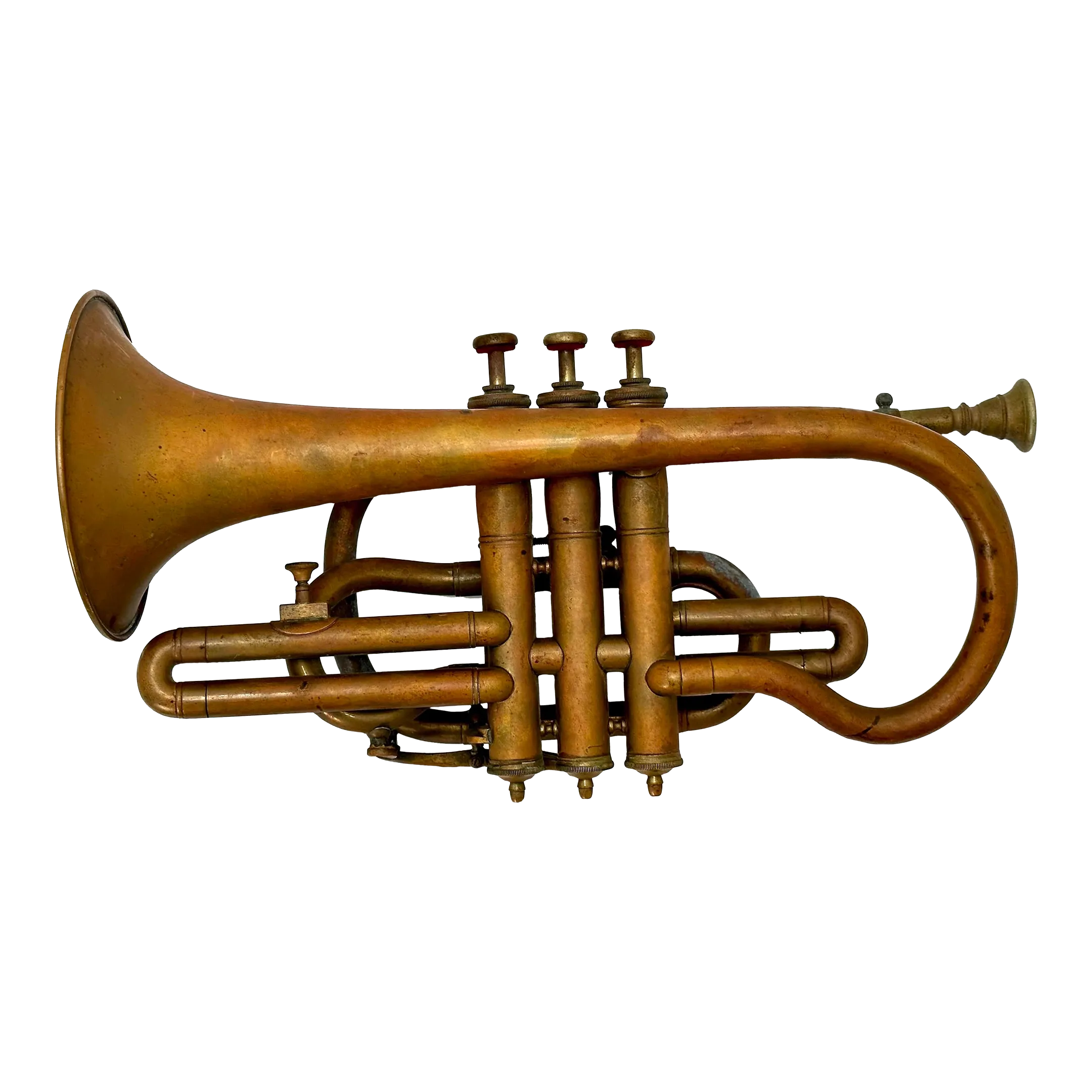 Authentic Late 19th Century Antique Brass "Shepherds Crook" Cornet ...