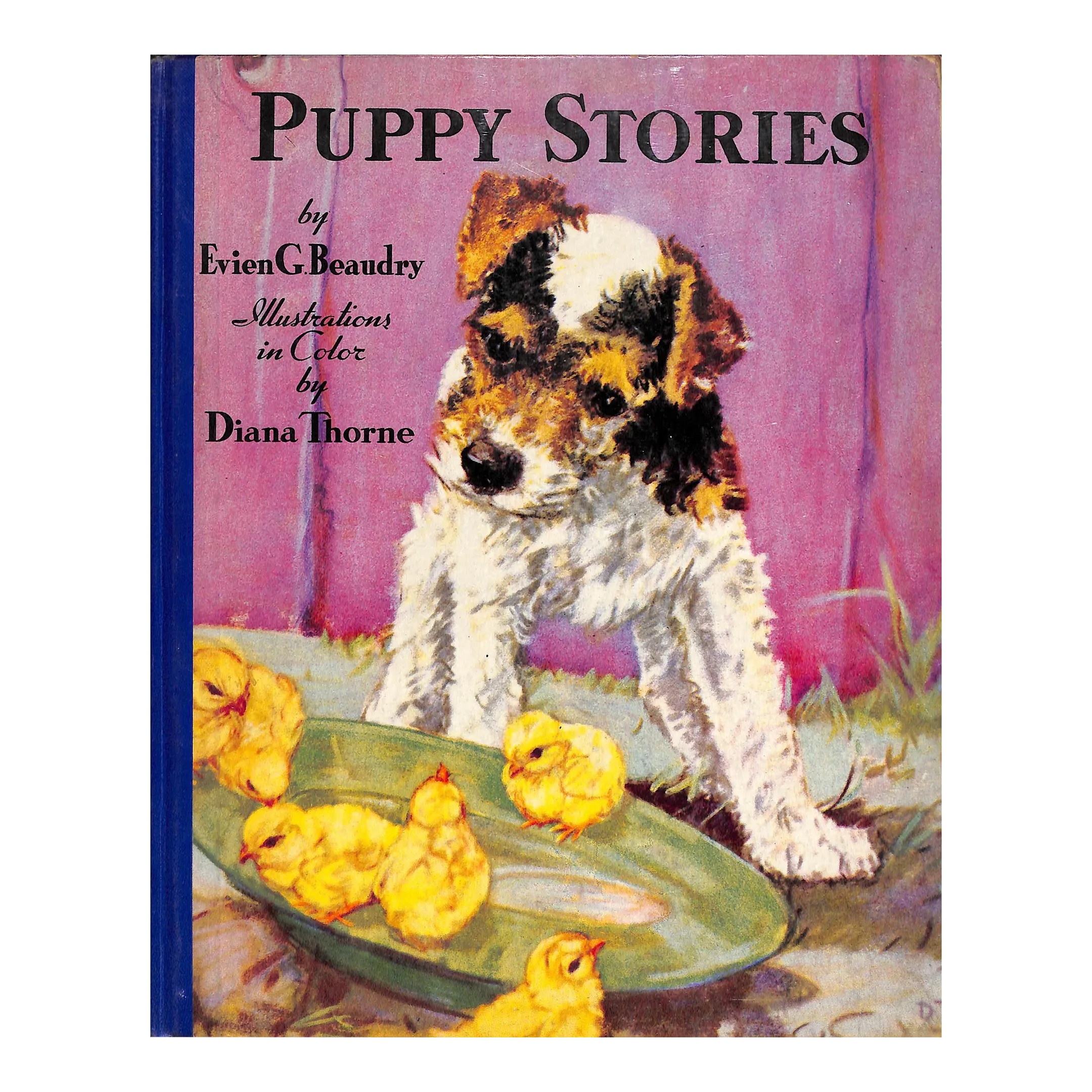 "Puppy Stories" 1934 Beaudry, Evien G. | Chairish