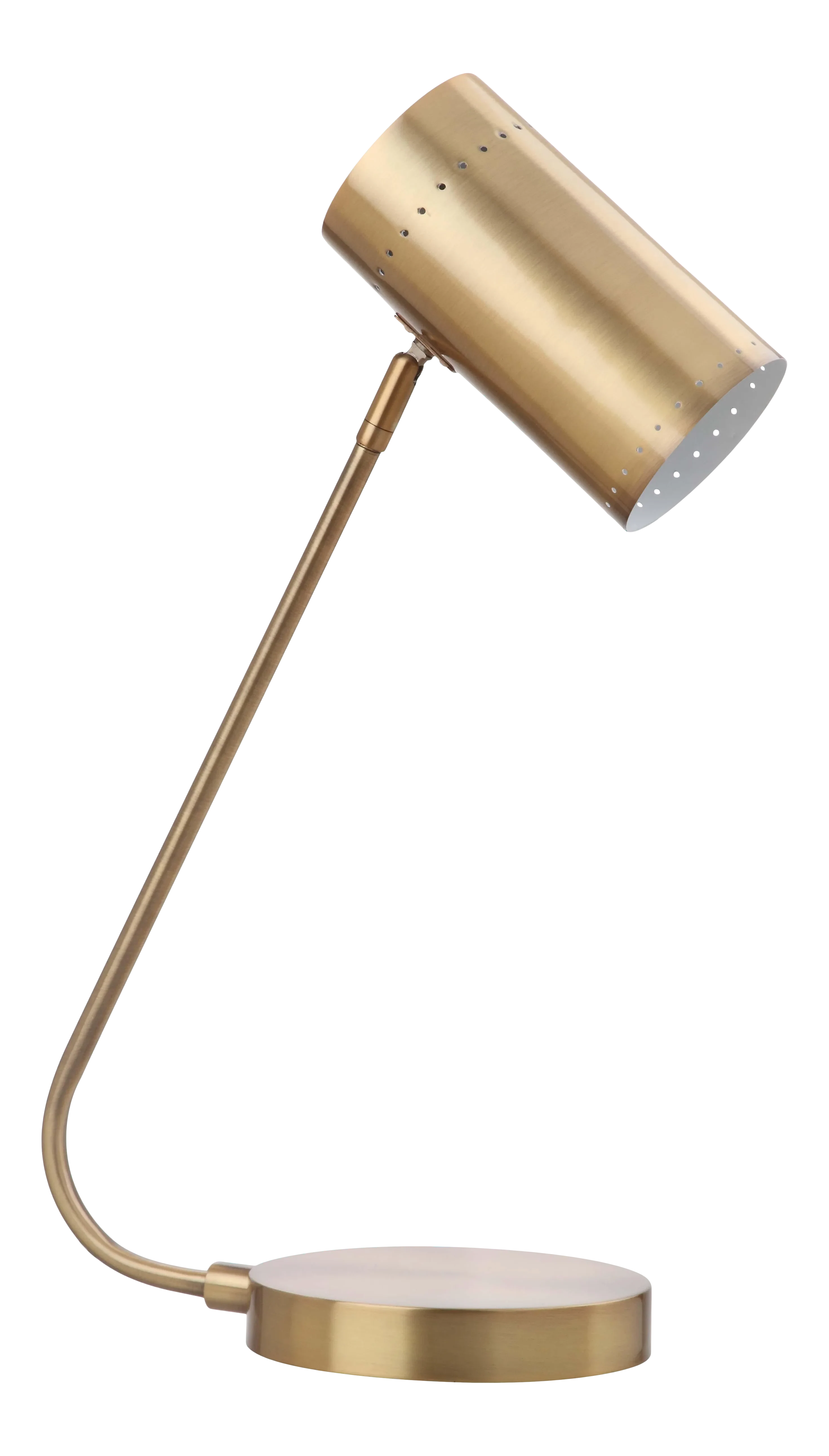 Mid Century Inspired Task Lamp - Gold | Chairish