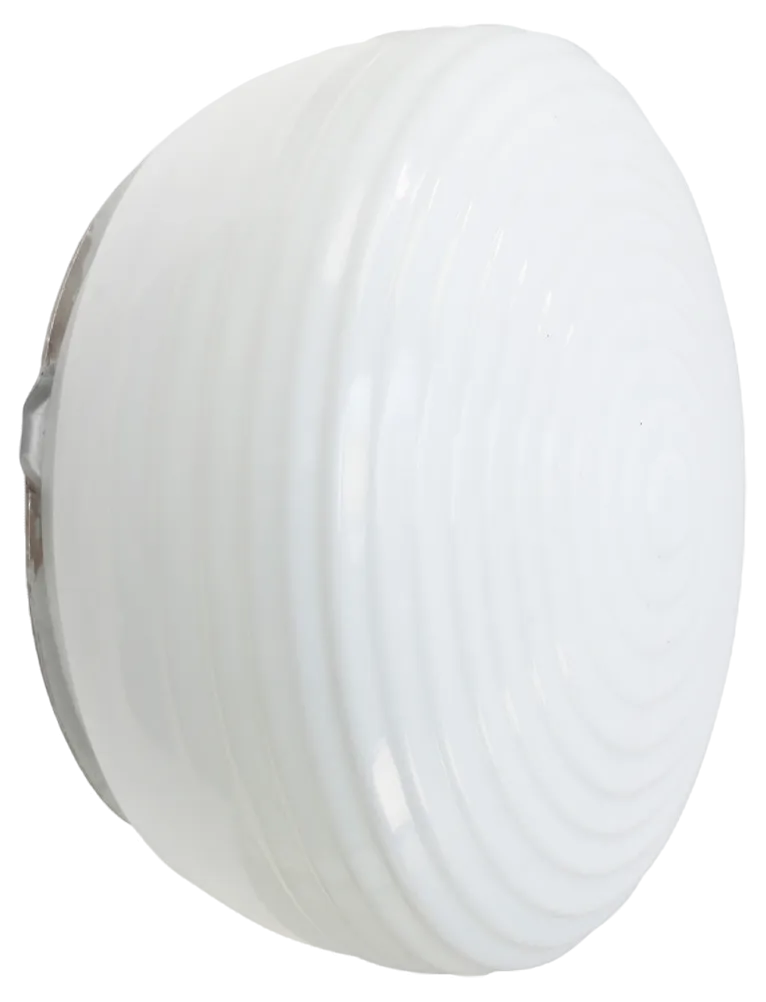Vintage Wall Light in White Opaline Glass | Chairish