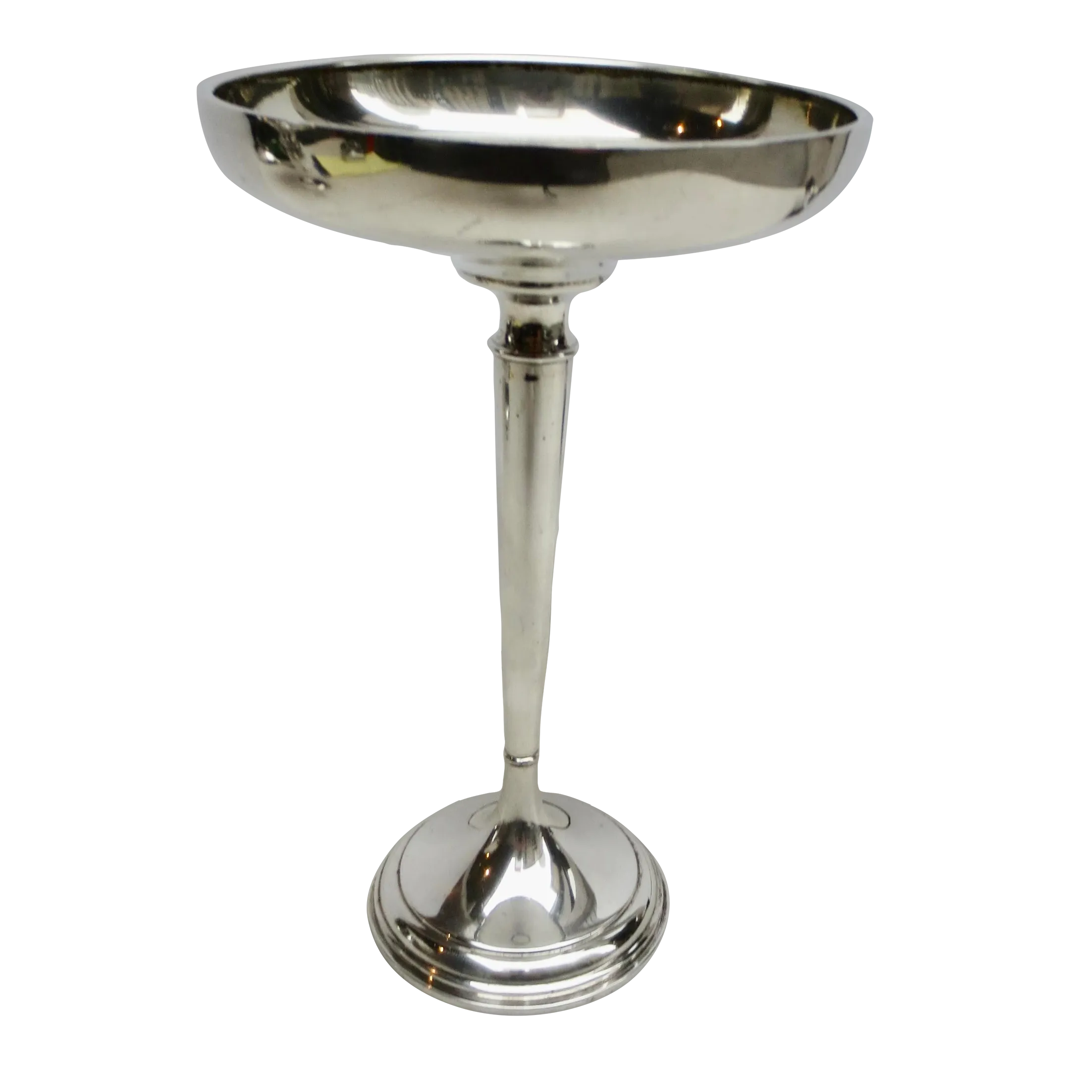 Sterling Silver Compote Circa 1950s' | Chairish