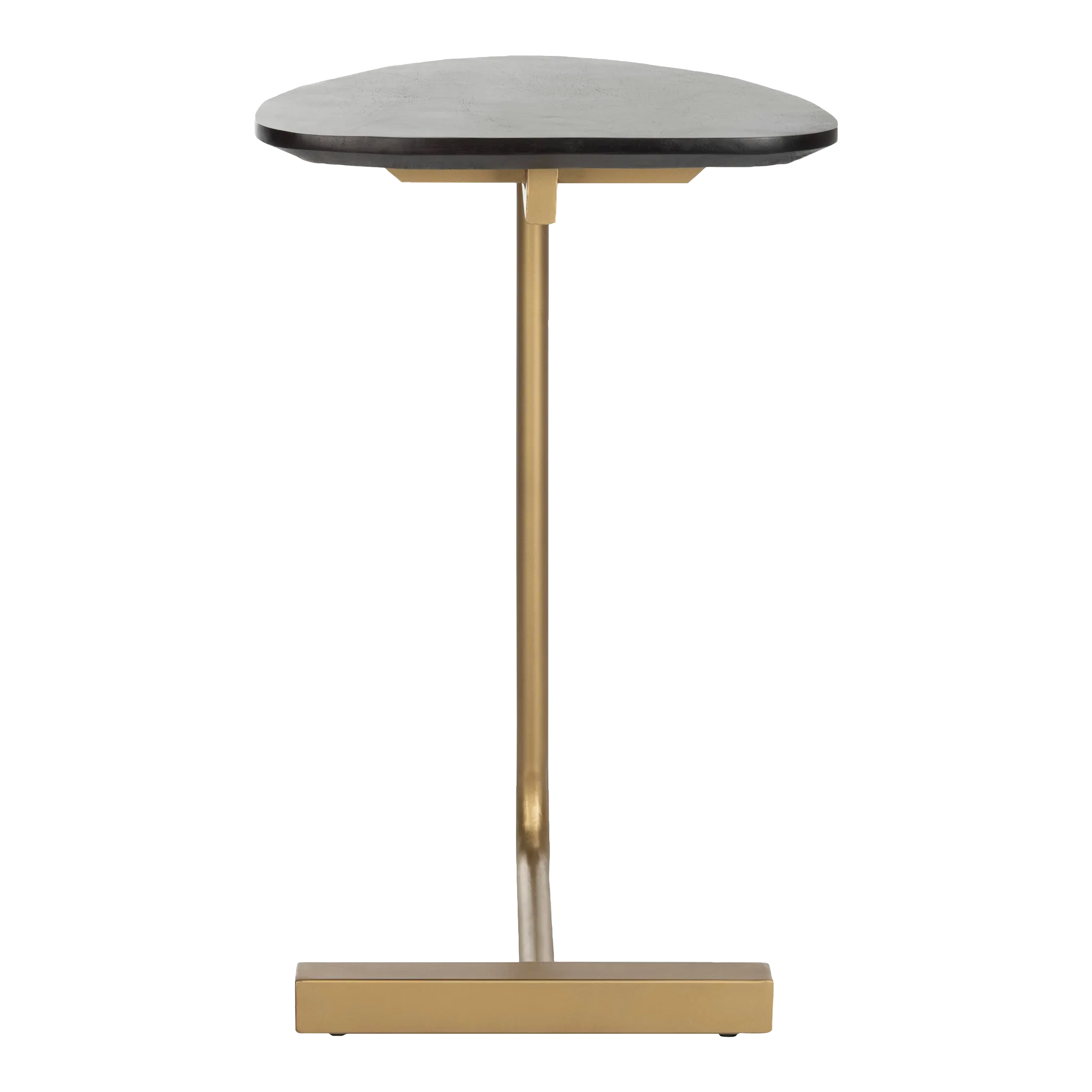 C-Table in Black & Gold | Chairish
