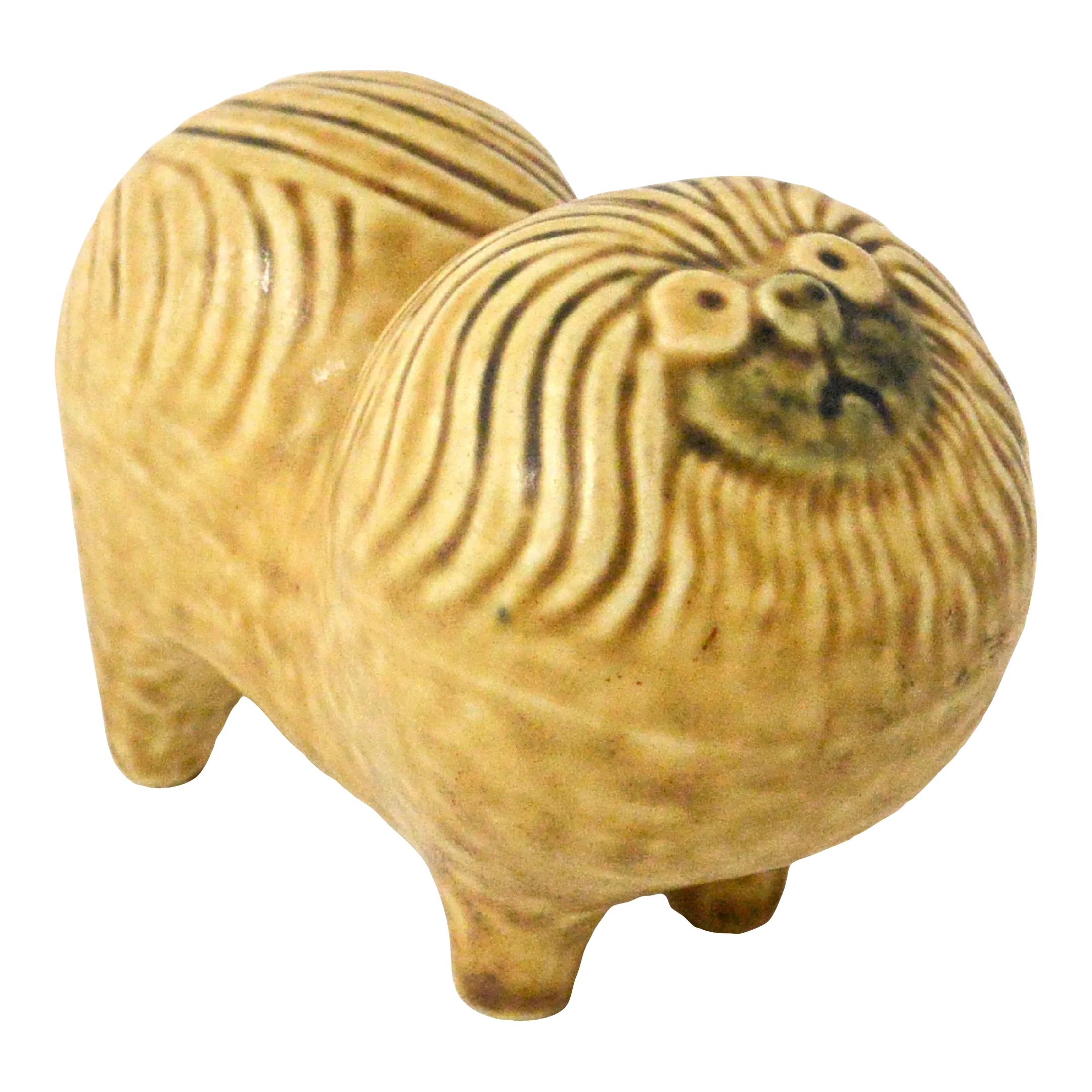 Mid-Century Modern Lisa Larson Art Pottery Pekingese Dog Figurine ...