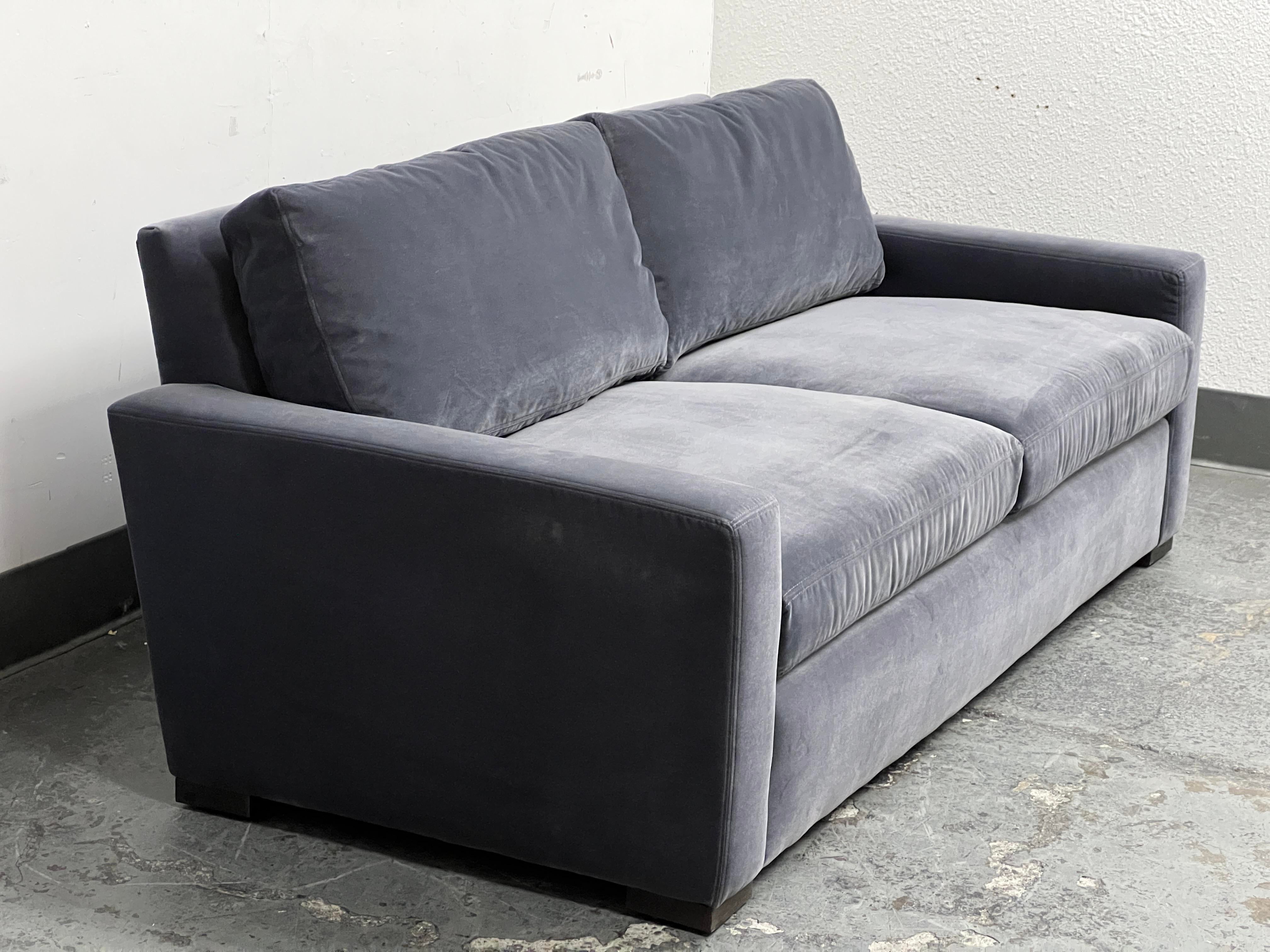 Petite Maxwell Sofa Restoration Hardware | Baci Living Room