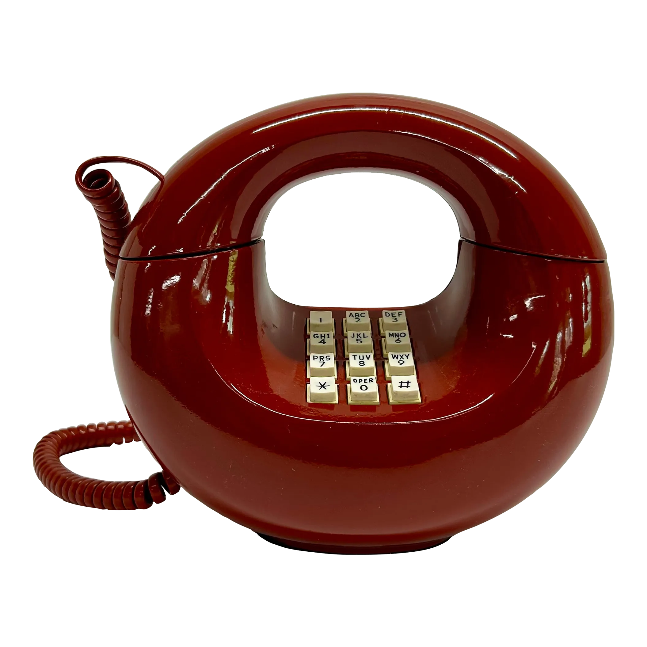 Vintage 1970's Donut Phone | Chairish