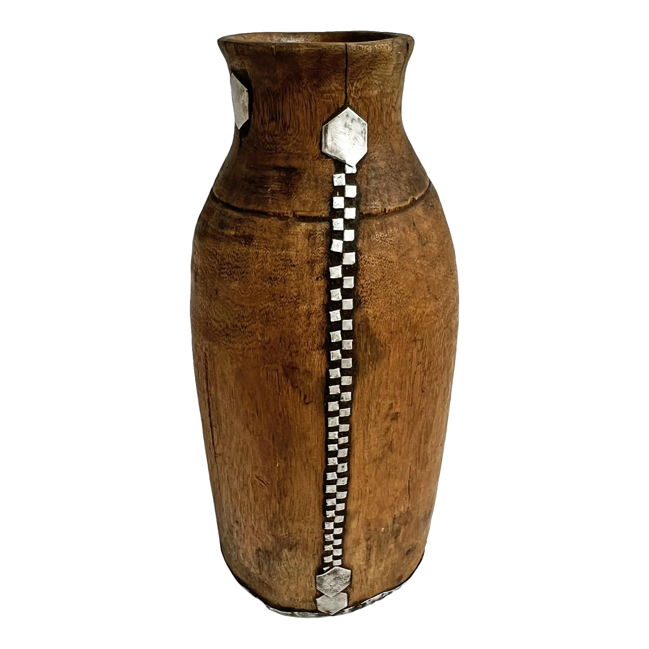 Vintage Wooden Tutsi Pot | Chairish