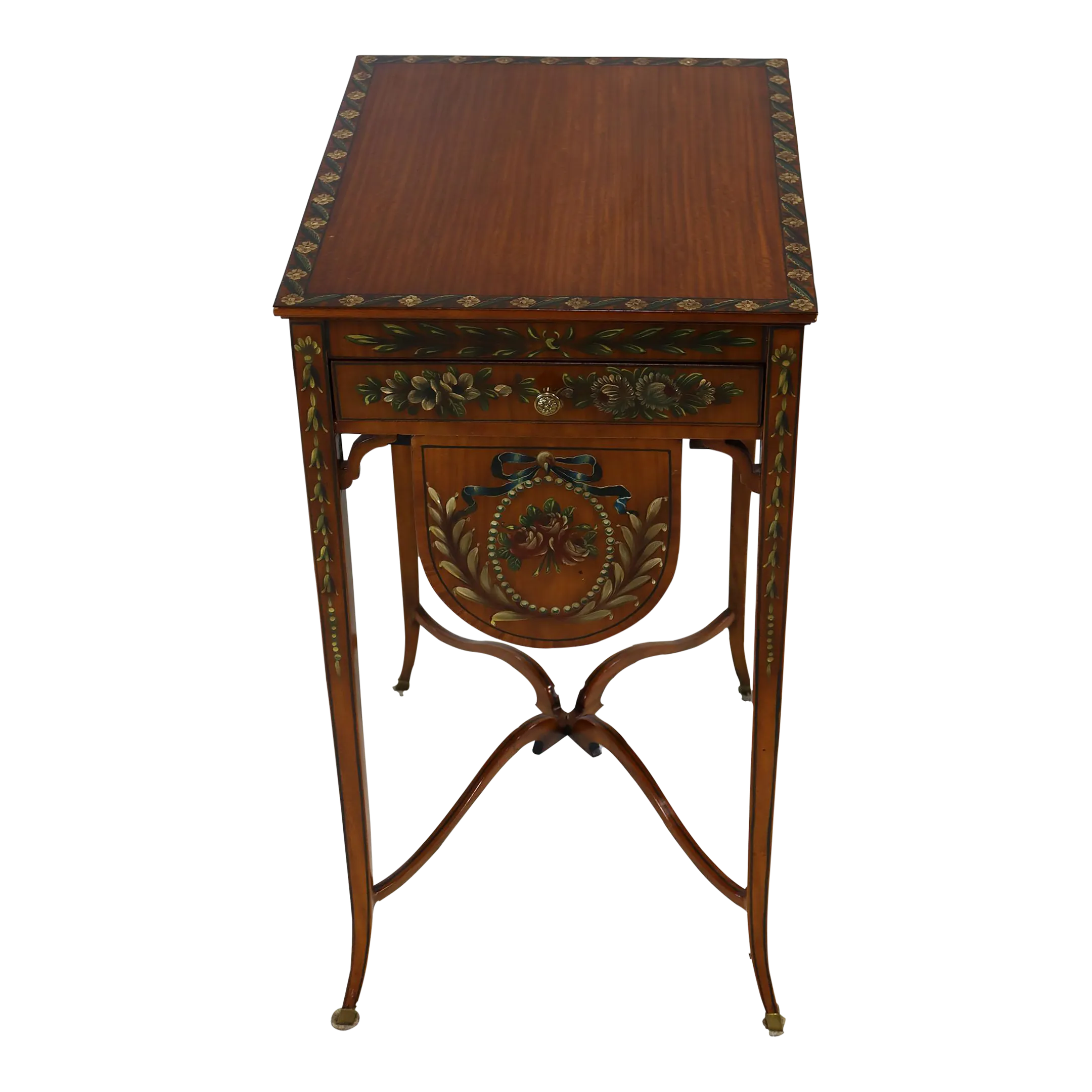 1990s Maitland - Smith Vintage Maitland Smith Decorative Table | Chairish