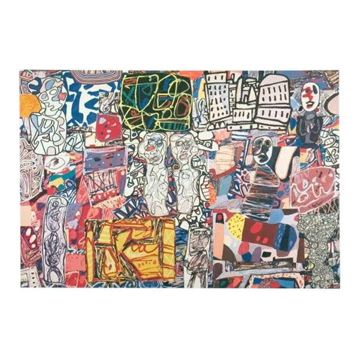 Jean Dubuffet Mele Moments, 1976 Lithograph | Chairish
