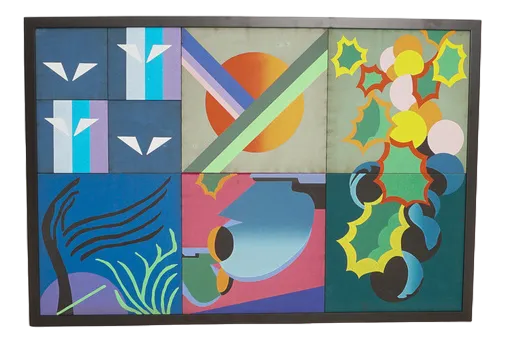 Futurist Panel by Tosco Ivano for Artexa Artwork, 1960 | Chairish