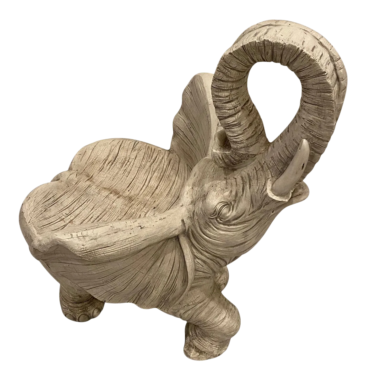 Midcentury Wooden Child's Elephant Chair | Chairish