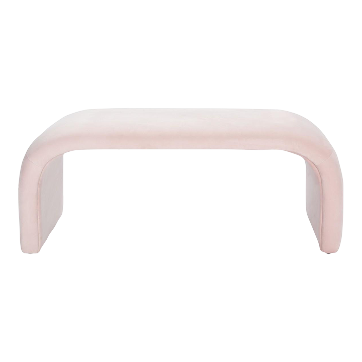 Tenko Bench - Light Pink | Chairish