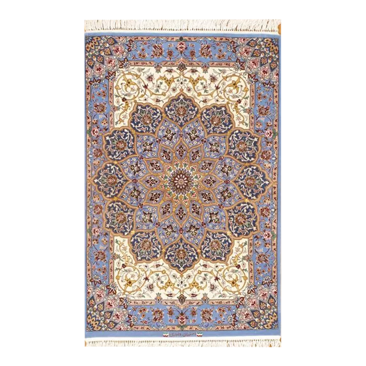Persian Isfahan Silk & Wool | Chairish