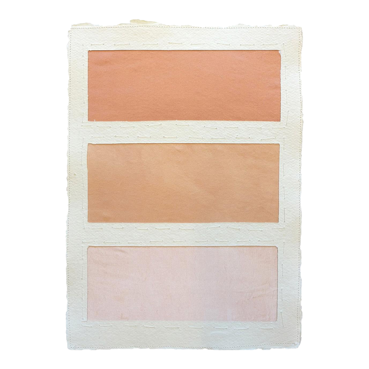 "The Sally" Contemporary Sewn and Naturally Dyed Composition by Louisa ...