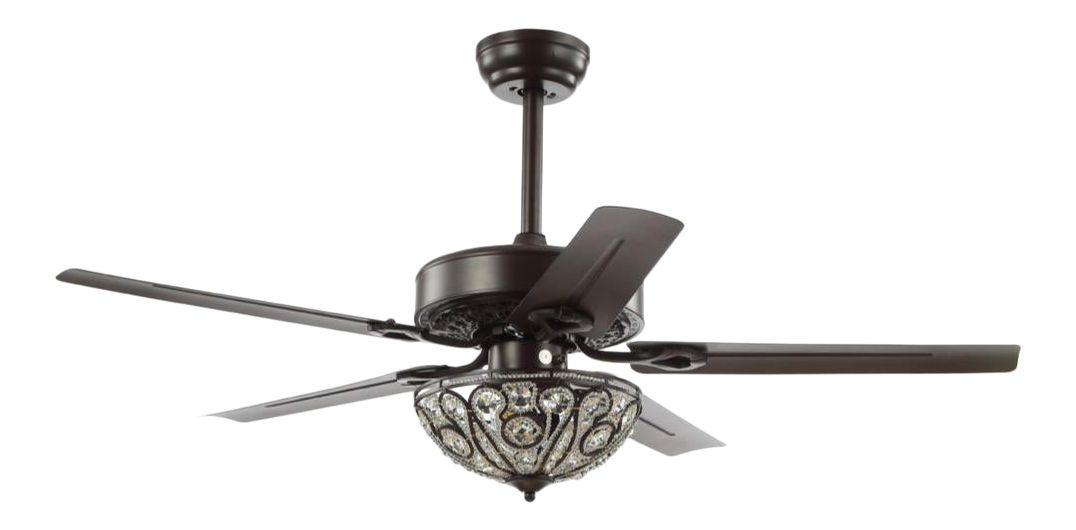 Black Wrought Iron Ceiling Fans | Shelly Lighting