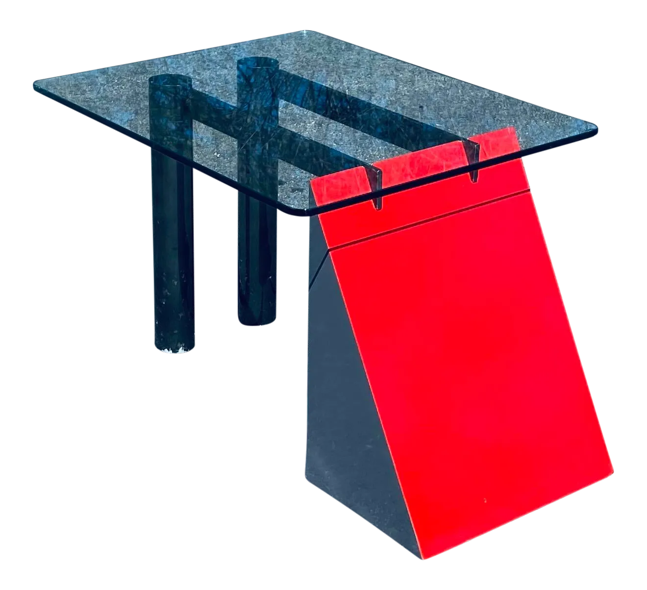 Memphis Style Accent Table | Chairish