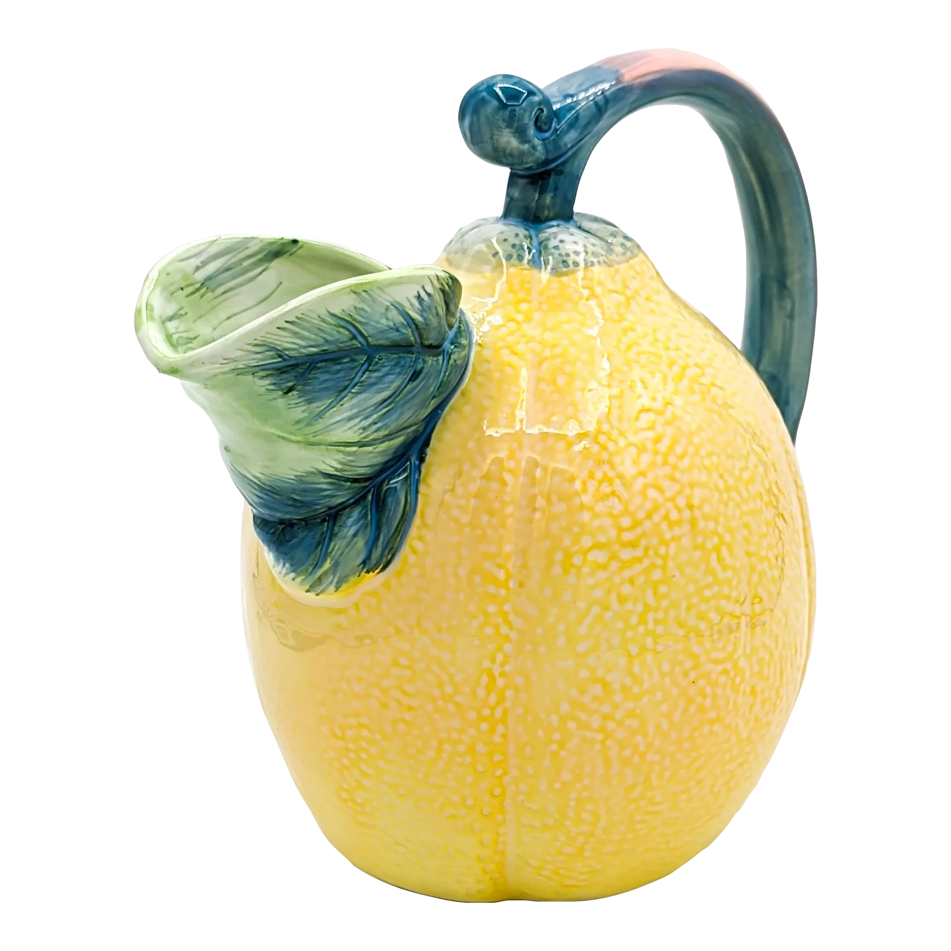 The Haldon Group Vintage Lemon Shaped Lemonade Pitcher Studio Pottery ...
