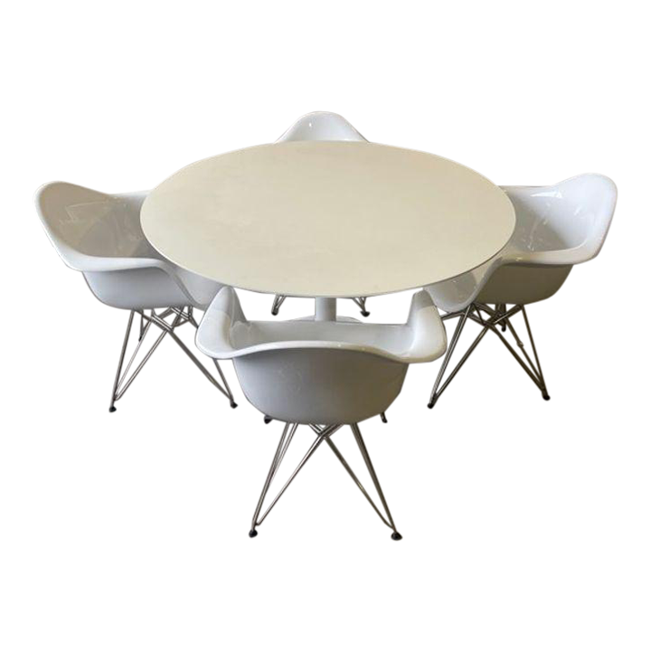Domitalia Dining Set. Table and 4 Chairs | Chairish