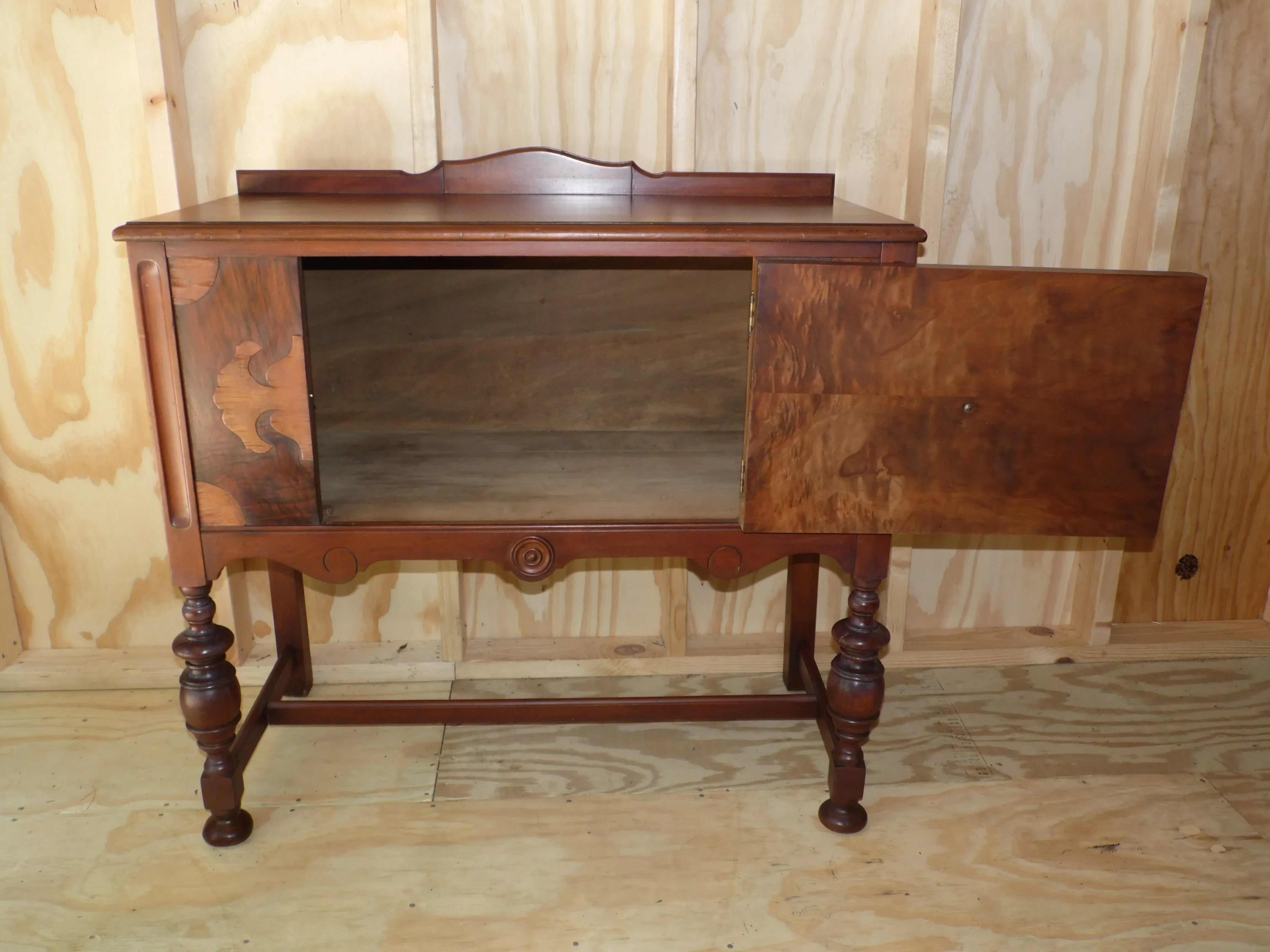 Vintage small buffet cabinet store