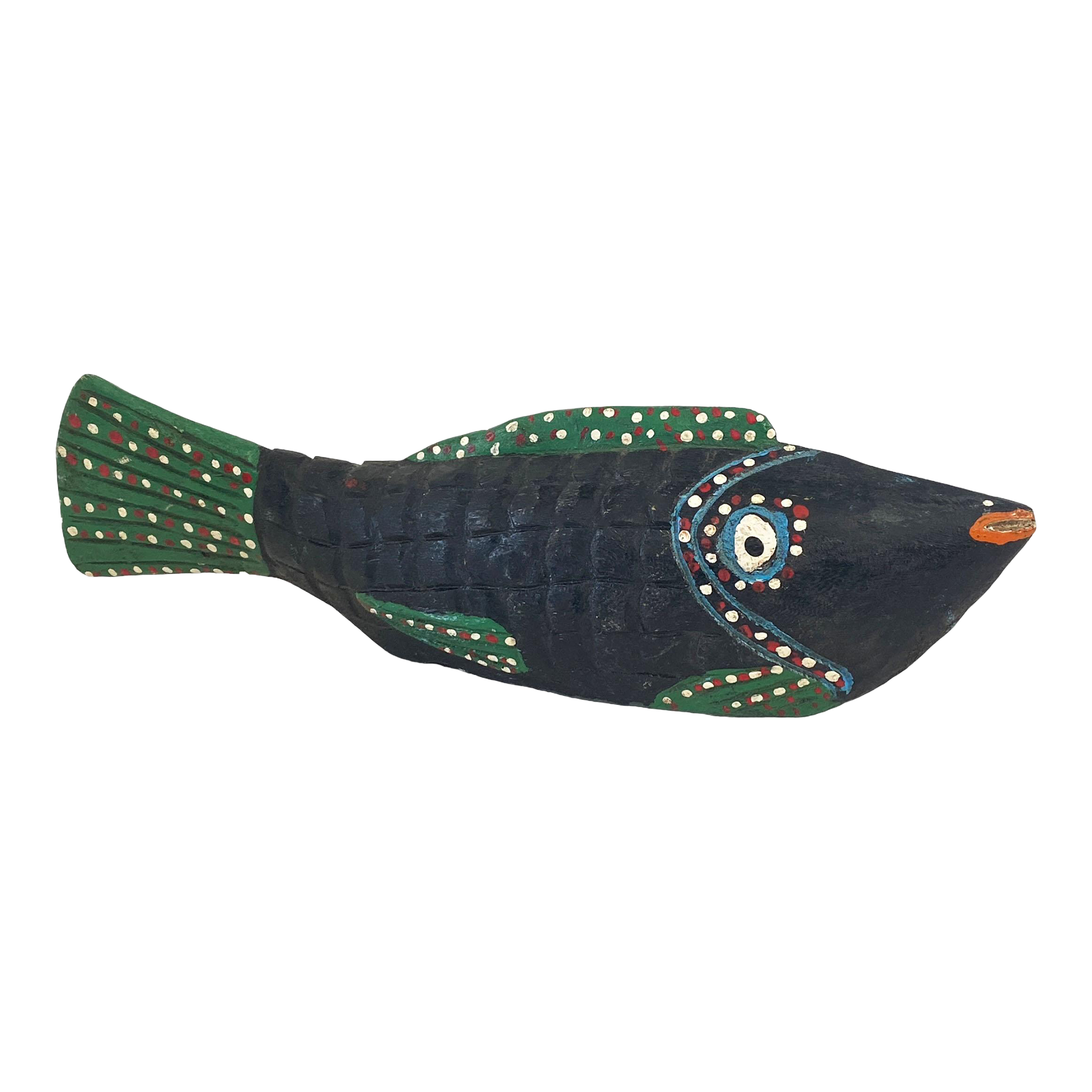 African Wooden Fish Bozo Tribe Mali 20" | Chairish