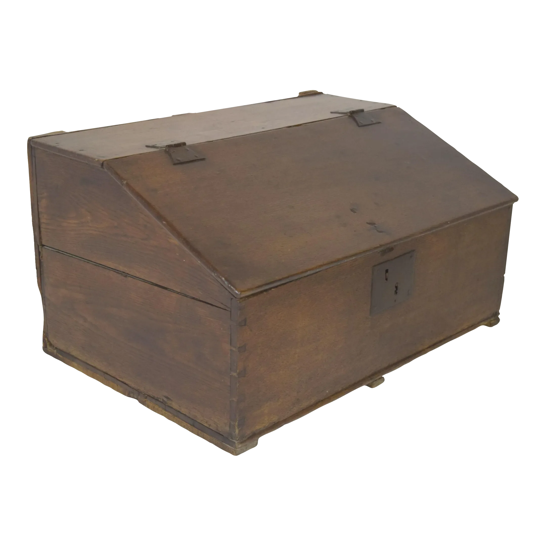 18th-Century English Georgian Bible Box | Chairish