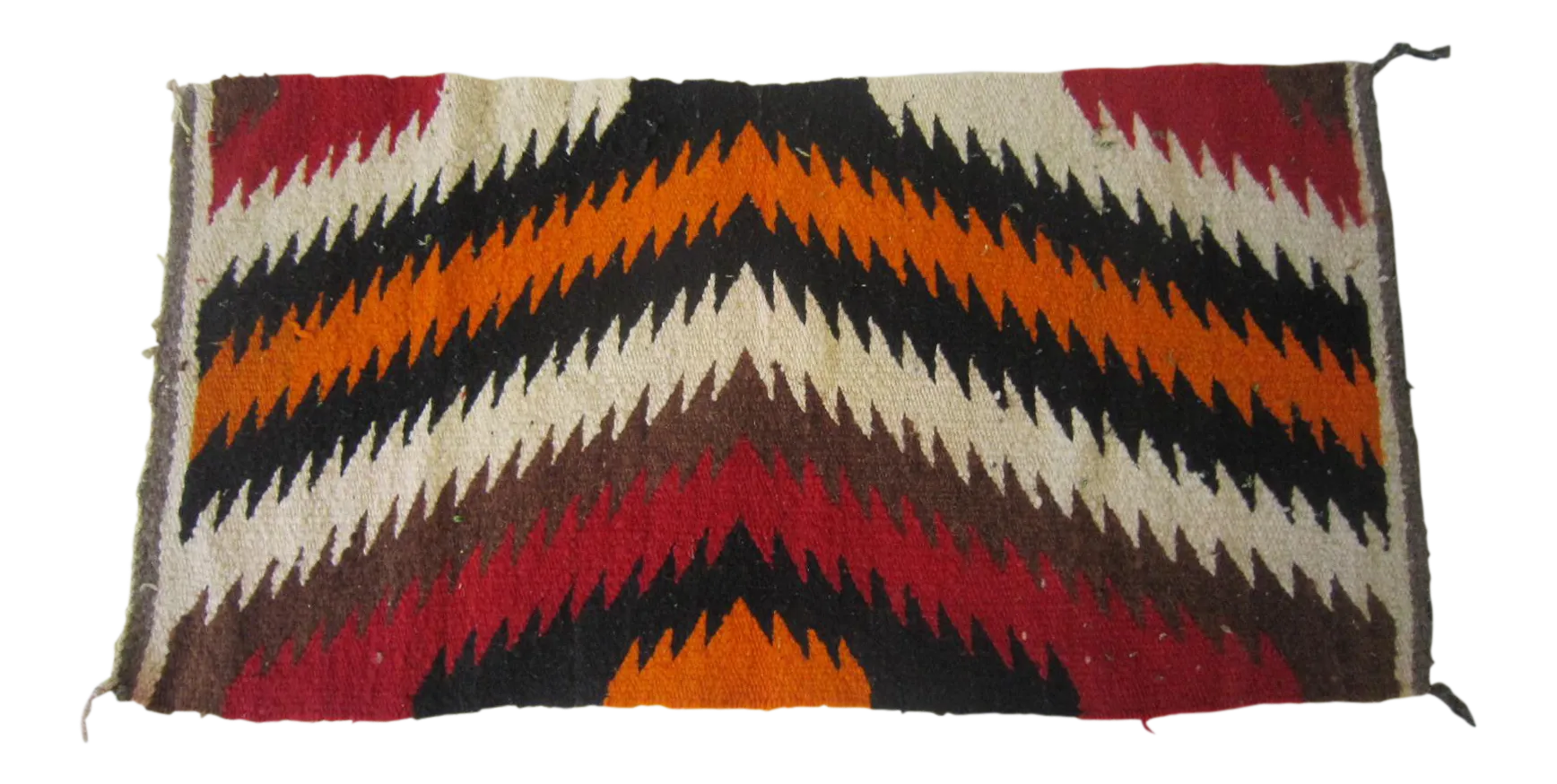 Vintage Folk Art Mexican Runner | Chairish