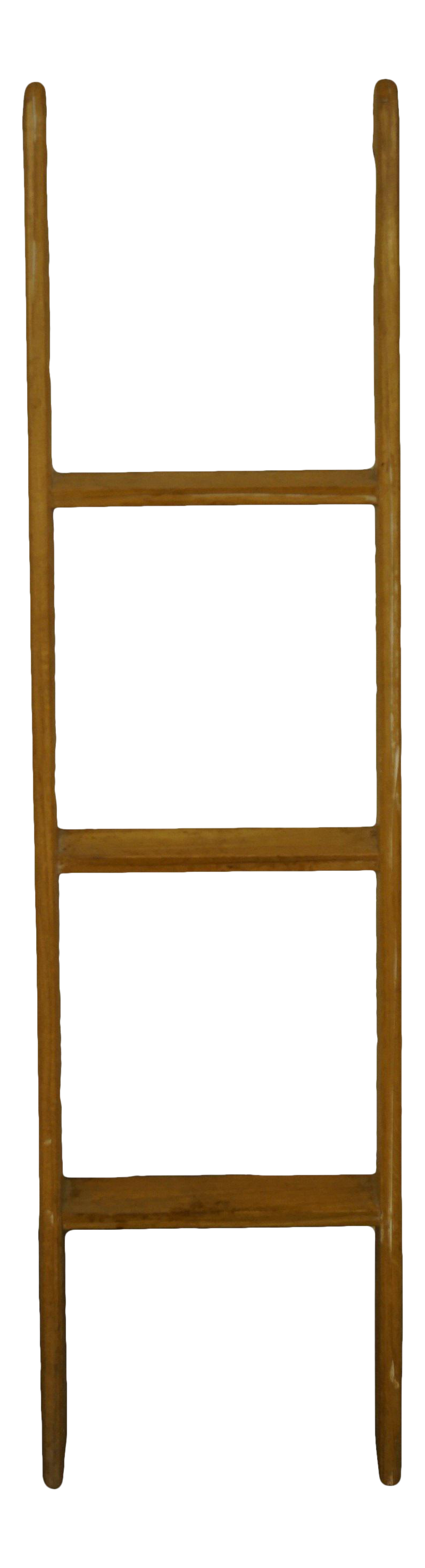 Brant Ranch Oak Rustic Americana Country Style Bunk Bed Ladder | Chairish