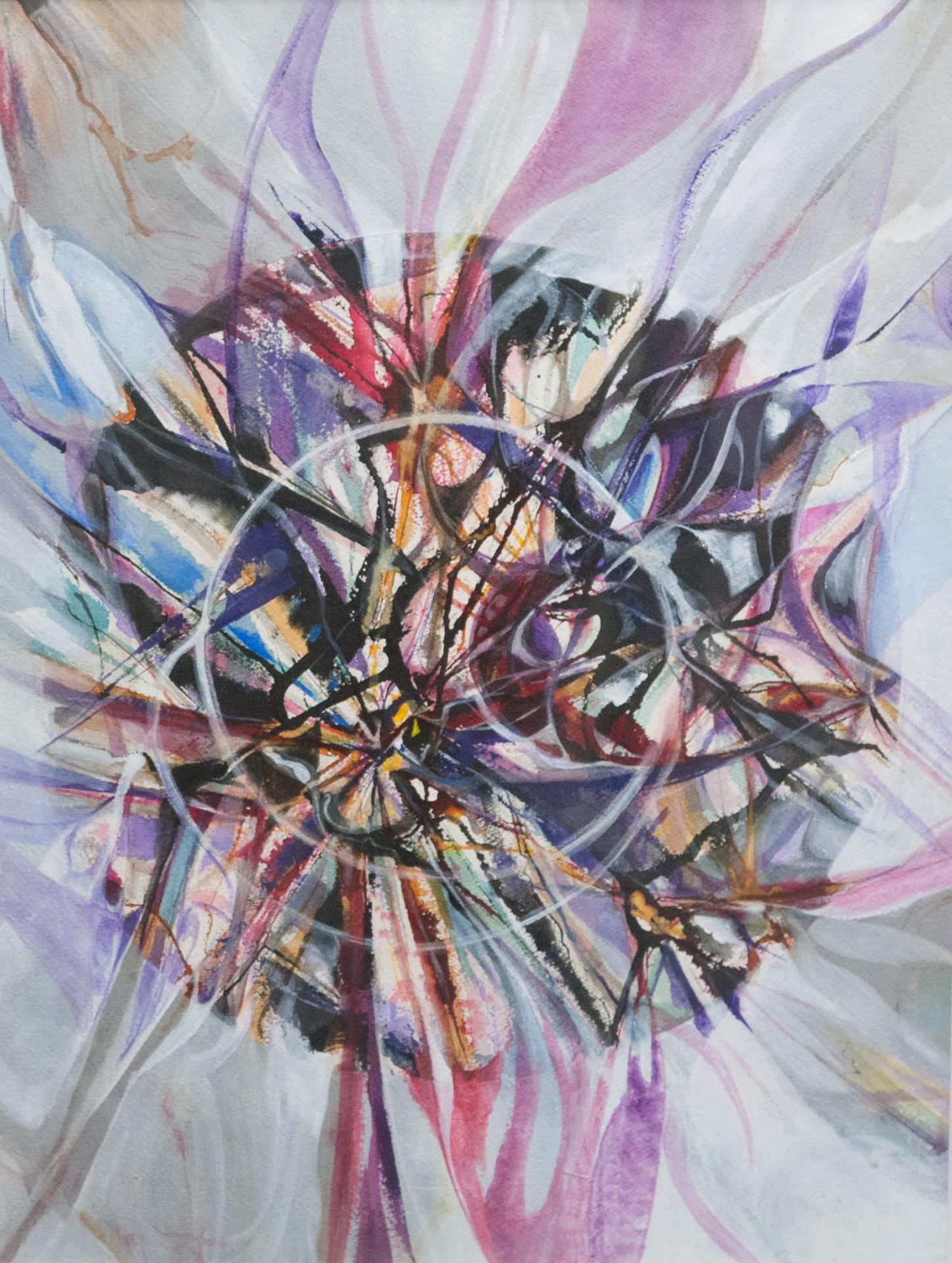 "Gyroscope" Original Abstract Acrylic Painting by Margaret Densmore ...