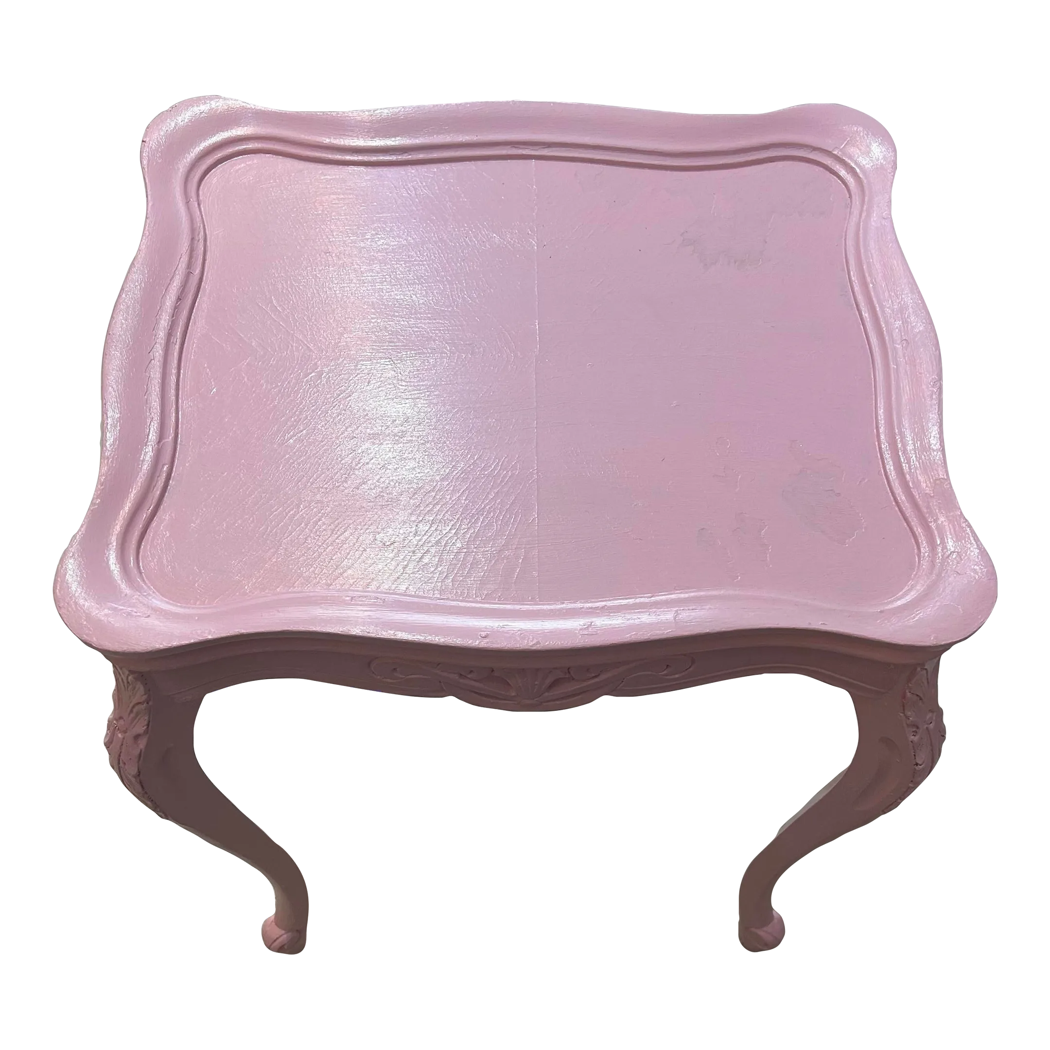 Circa 1970 Louis XVI Style Painted in Pink | Chairish