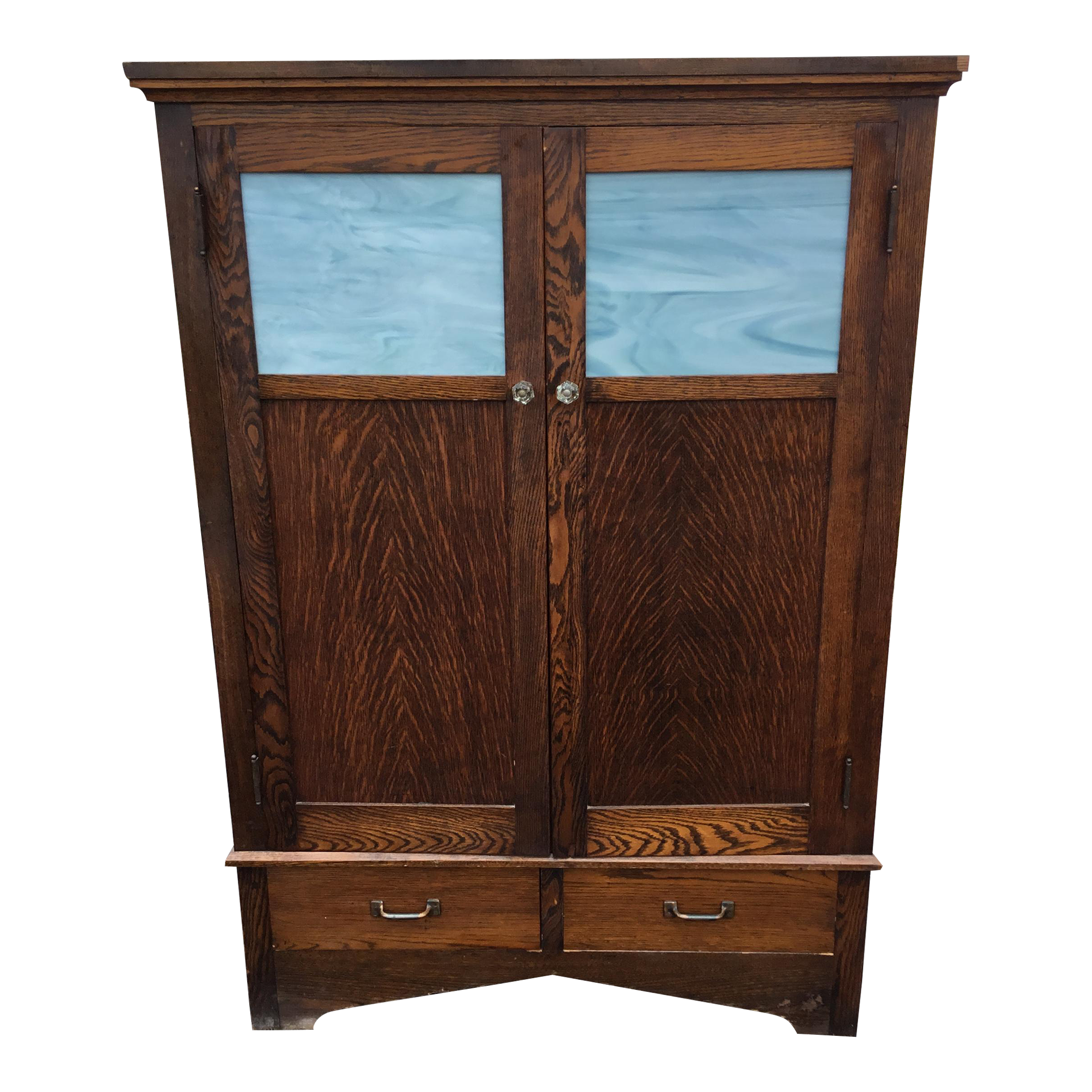 Jelly cabinet with glass doors store