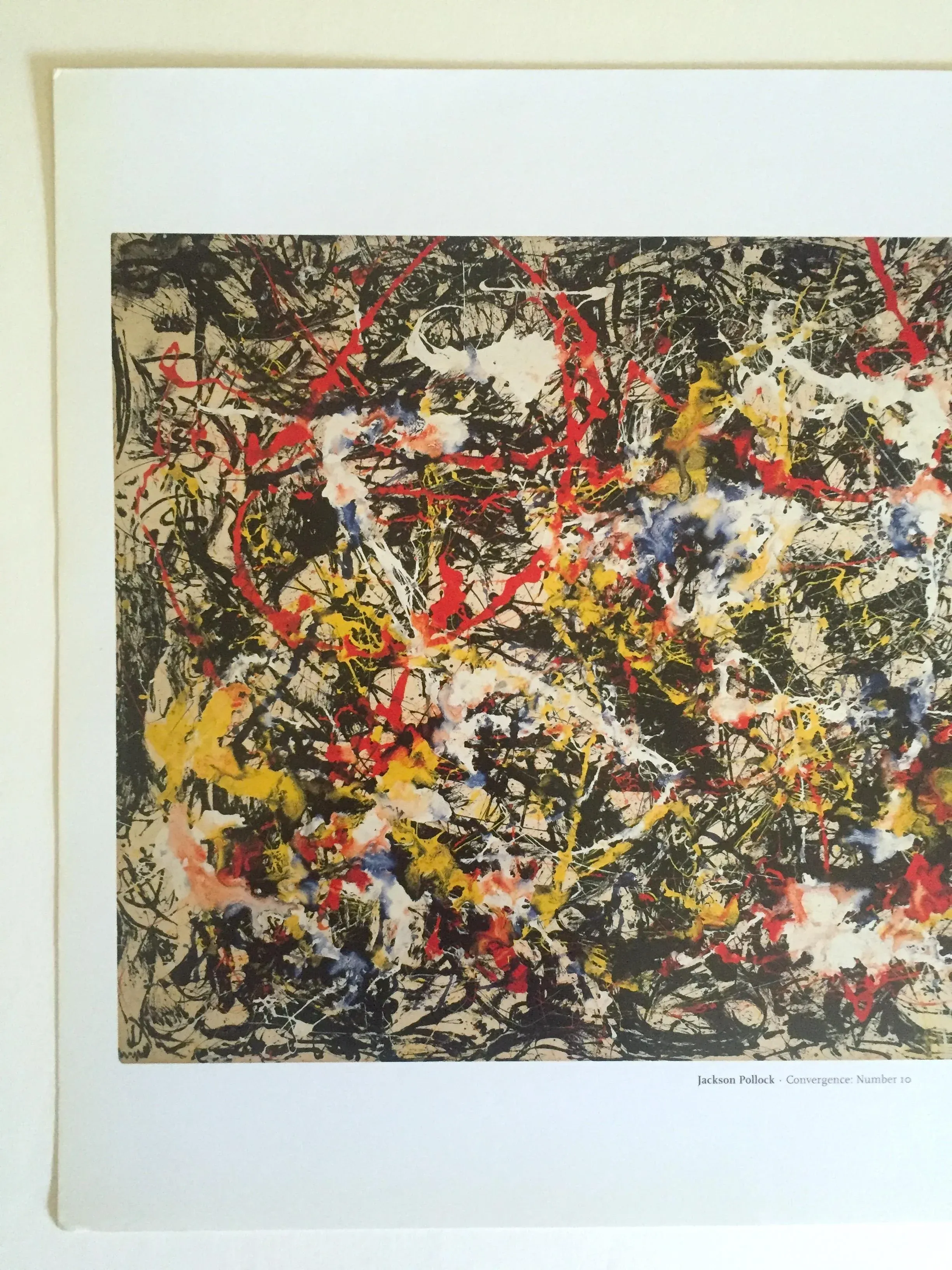 Jackson Pollock Convergence