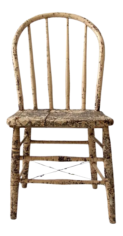 Primitive Farmhouse Chair | Chairish