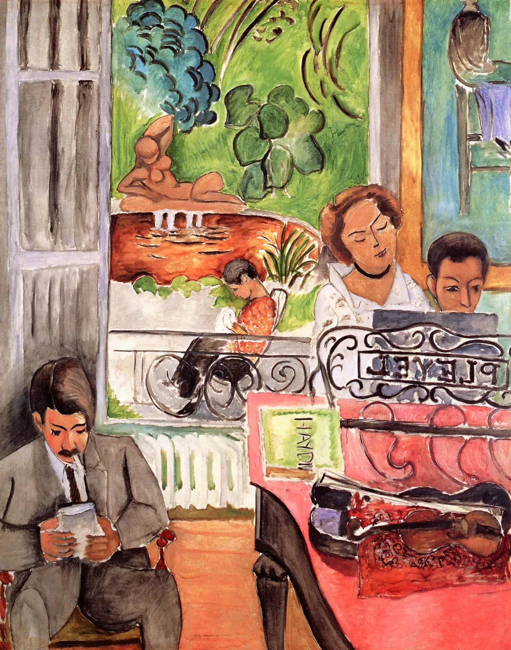 Matisse the Music Lesson Ltd Edition Numbered Giclee | Chairish