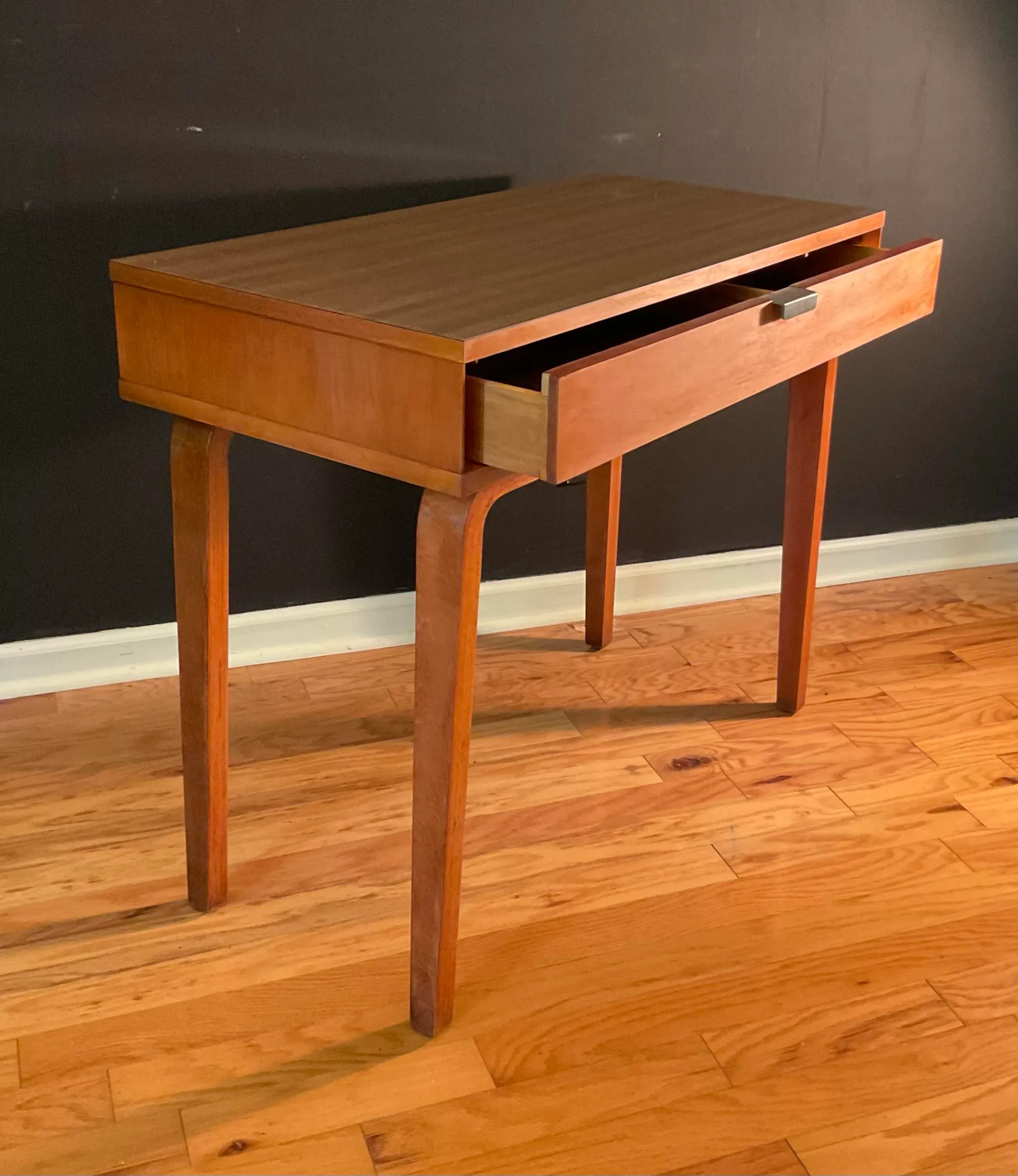 Thonet Bentwood Writing Desk Vintage Mid Century Modern Circa 50s 60s