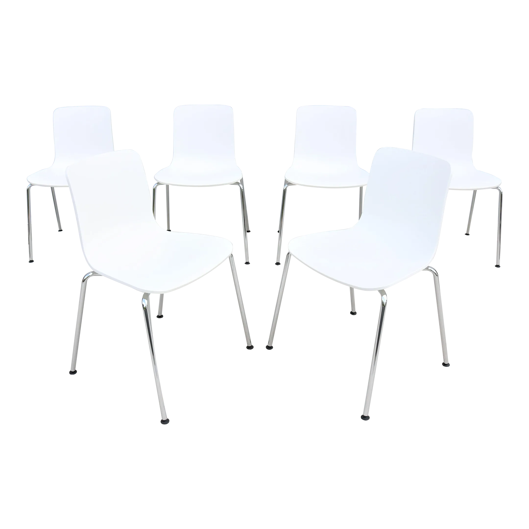 Italy Modern Jasper Morrison for Vitra Hal Tube Stackable Dining Chairs ...
