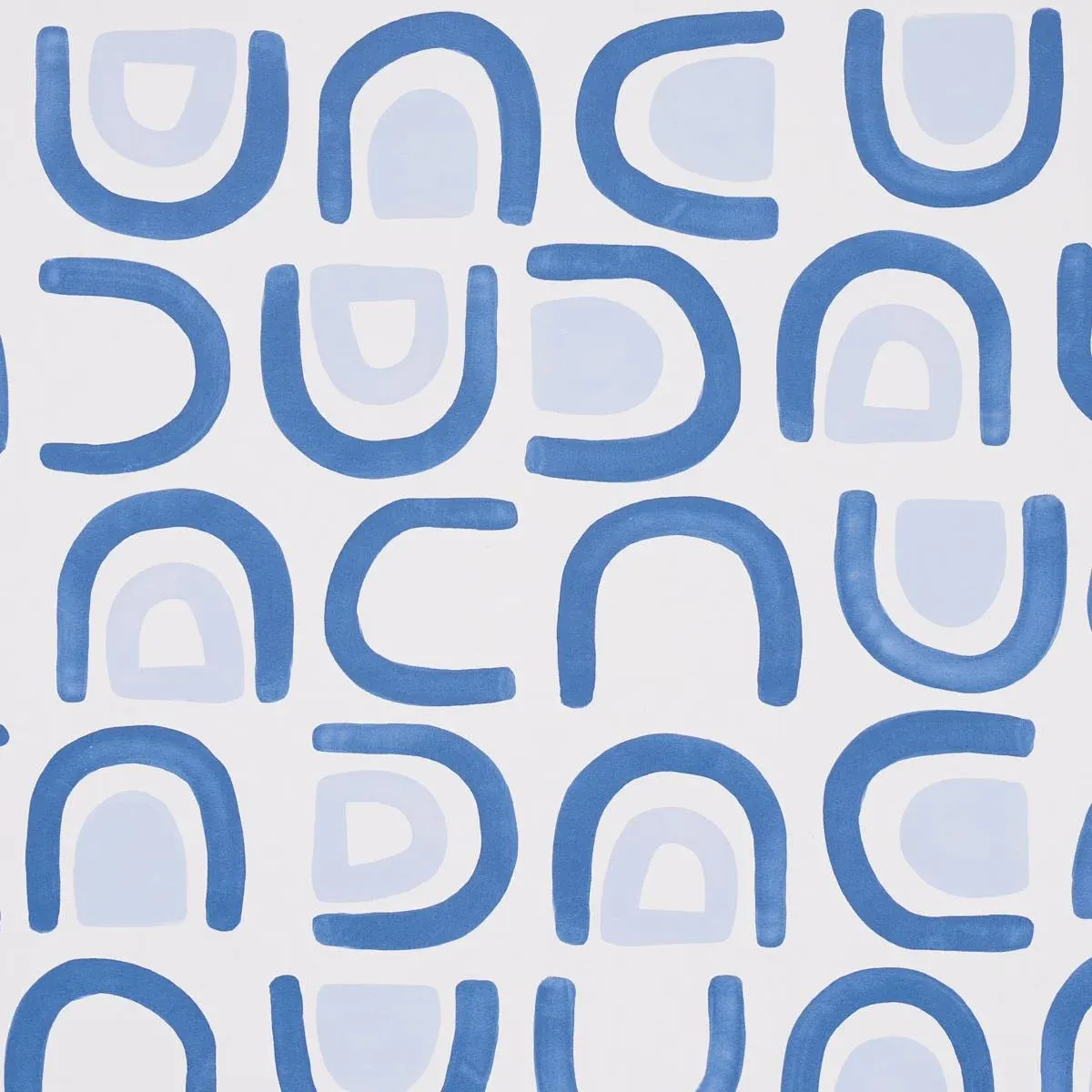 Sample - Schumacher X Hadiya Williams Threshold Wallpaper in Lapis ...