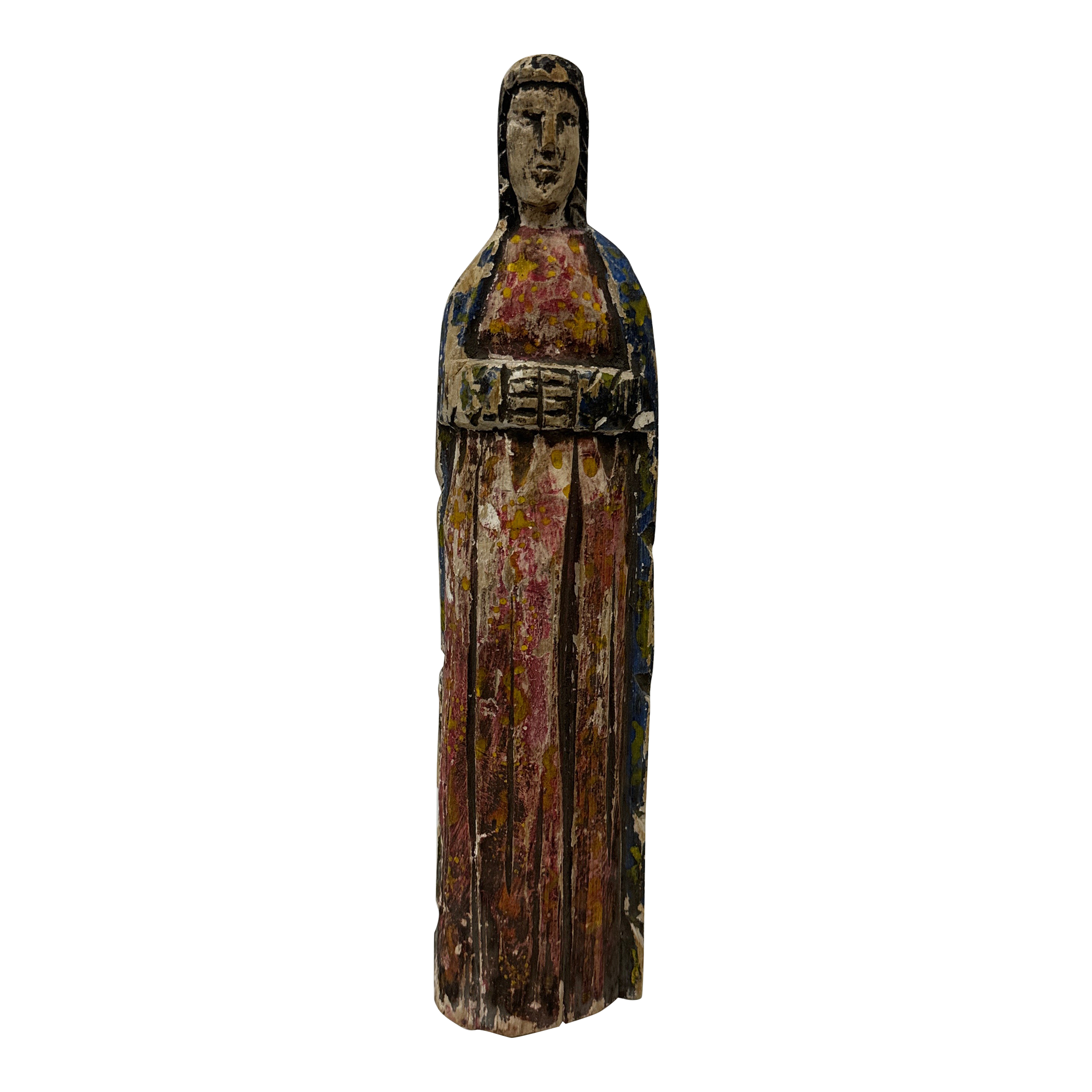 Antique Apostle Santo Statue From Guatamlia | Chairish