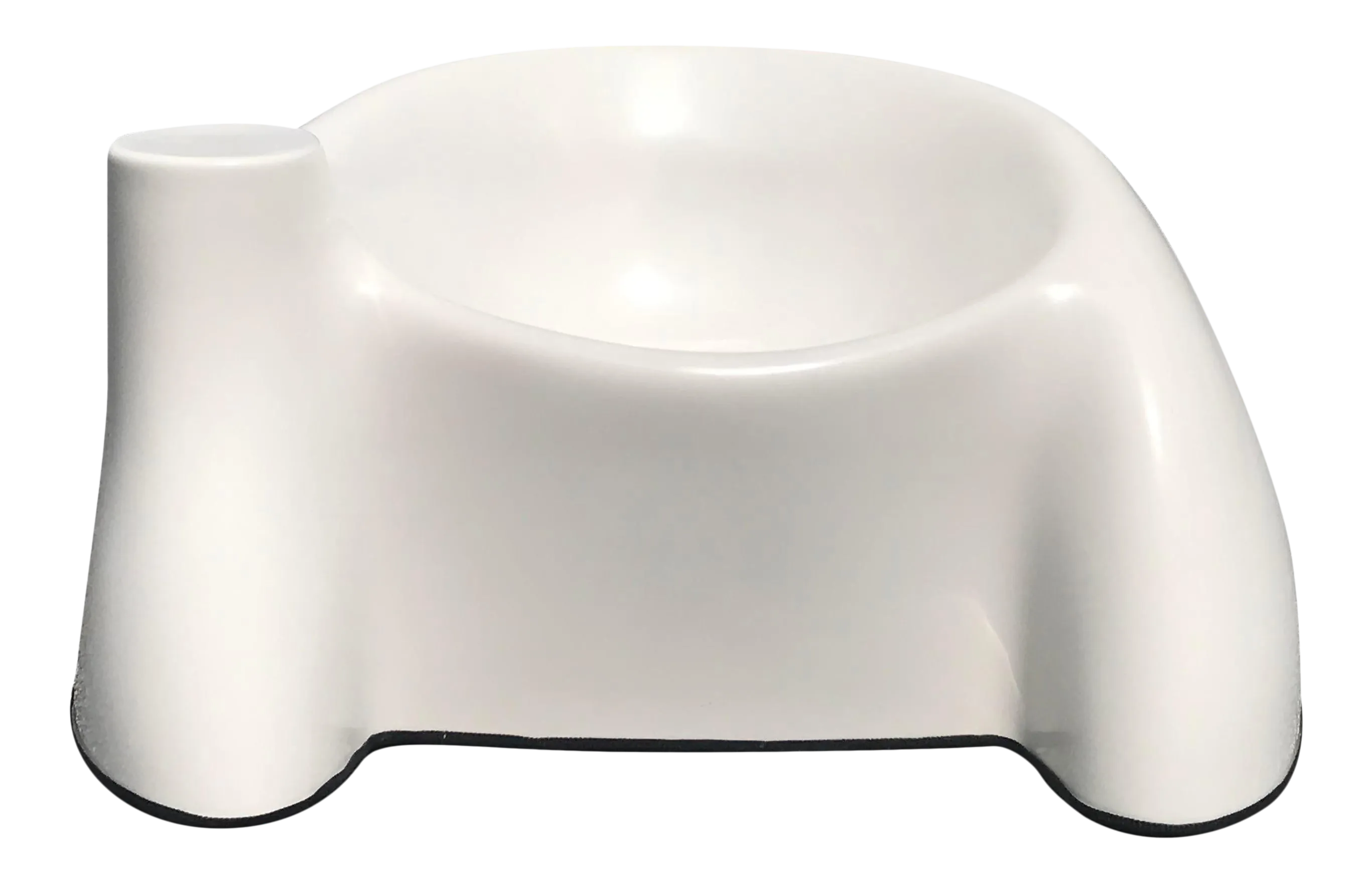 Postmodern Wendell Castle White Fiberglass "Castle Chair" | Chairish