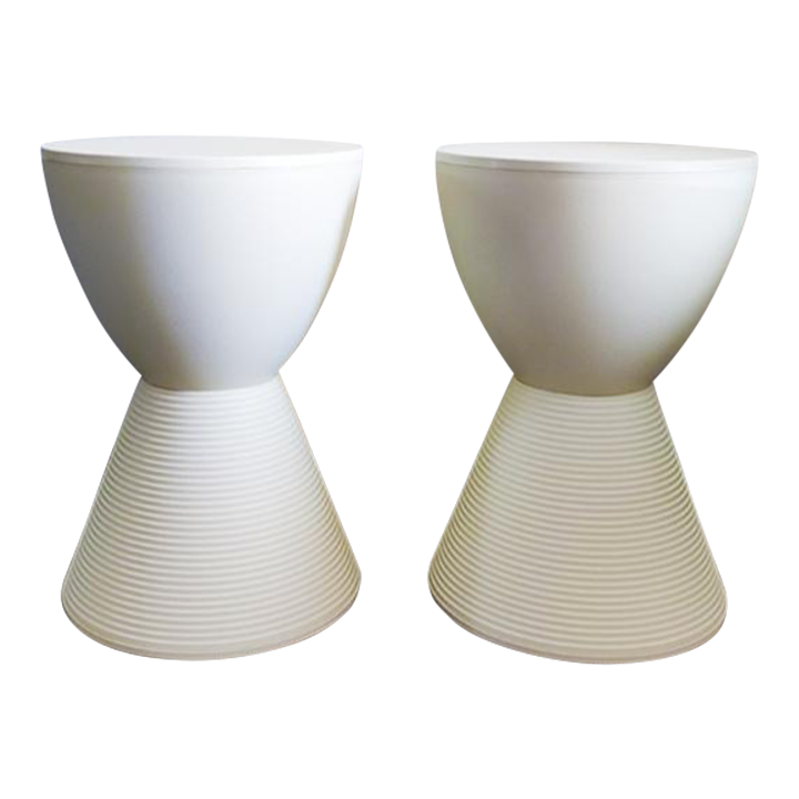 1990s Vintage Philippe Starck "Prince Aha" Stools - a Pair | Chairish