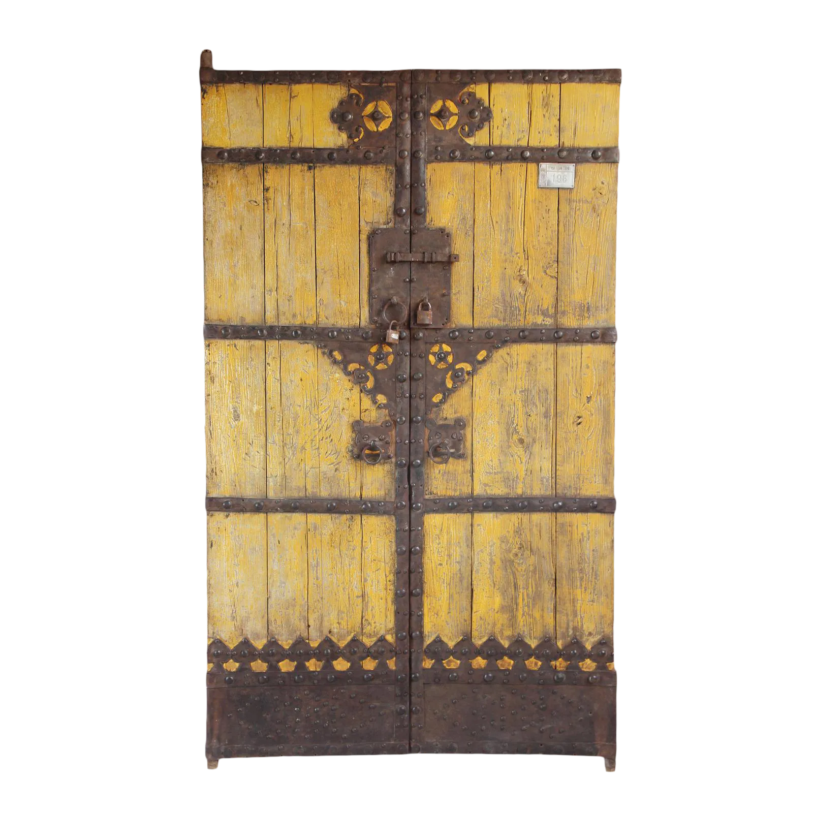 Old Chinese Wood Door | Chairish