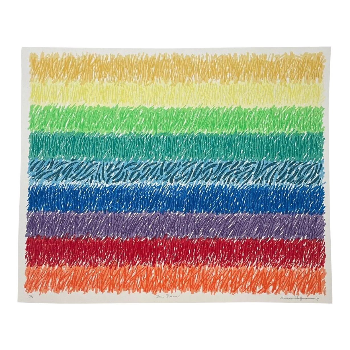 Vintage Arnold Hoffman Jr Bean Bocour Rainbow Mid Century Modern ...