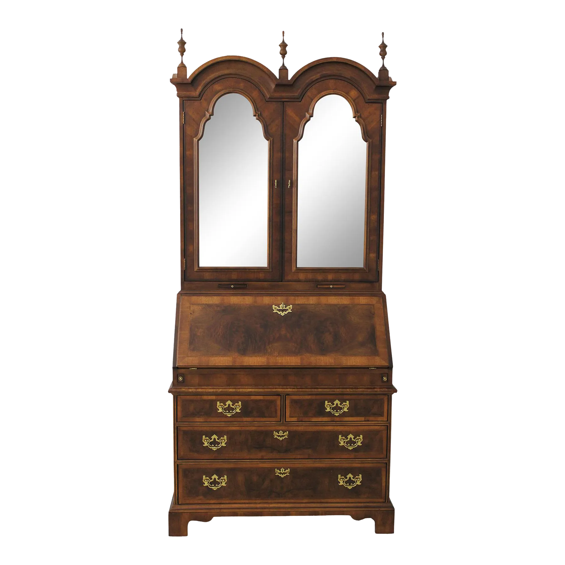 Henredon Aston Court George III Secretary Desk | Chairish