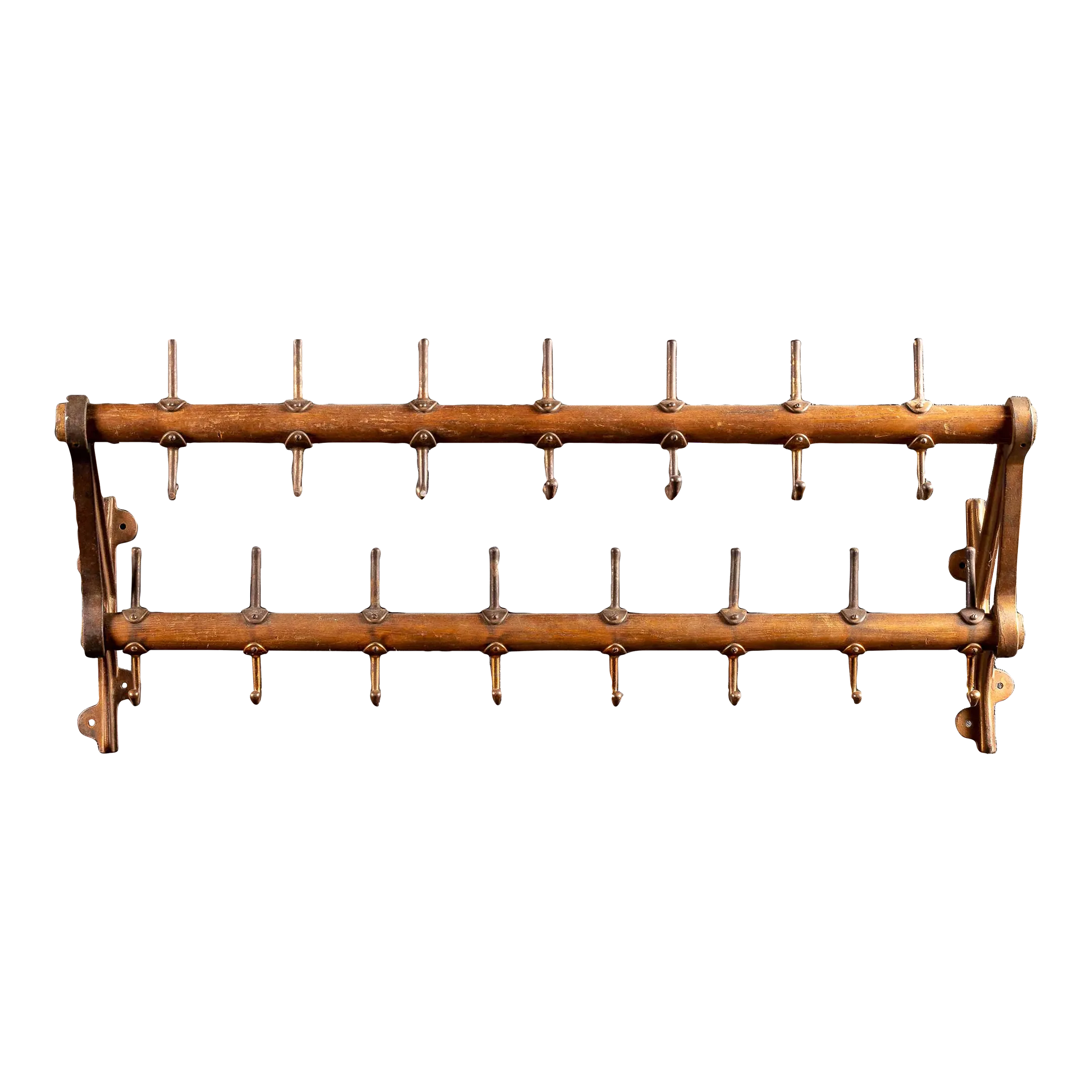 Early 20th Century Firefighters Coat Rack | Chairish