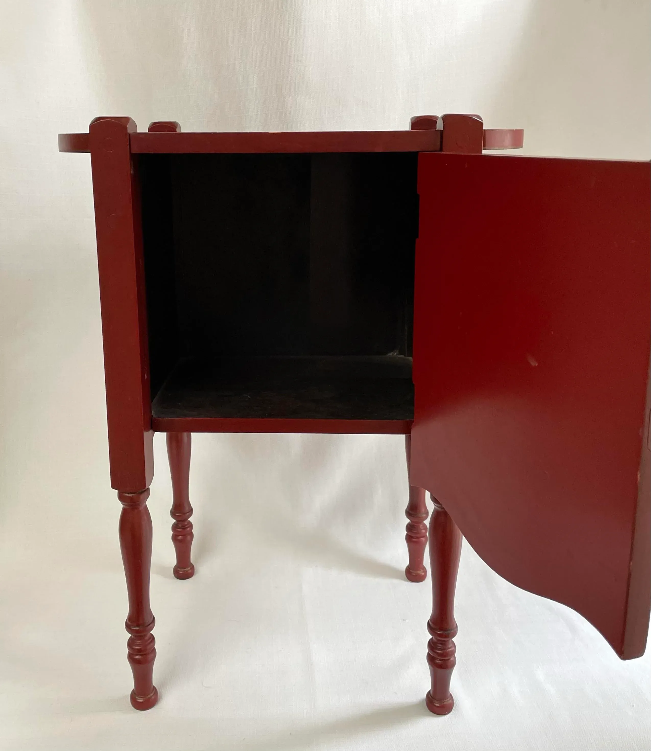 Early 20th Century Antique H T Cushman Vermont Smoking Side Table Chairish