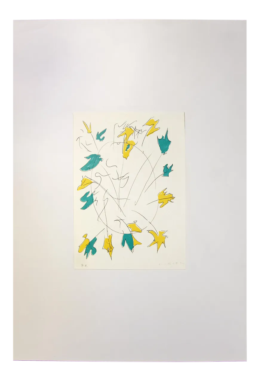 Giulio Turcato, Abstract Composition, Original Screen Print , 1970 ...