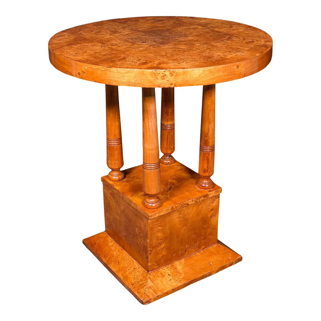 1930s Vintage Art Deco Podium Hall Table | Chairish
